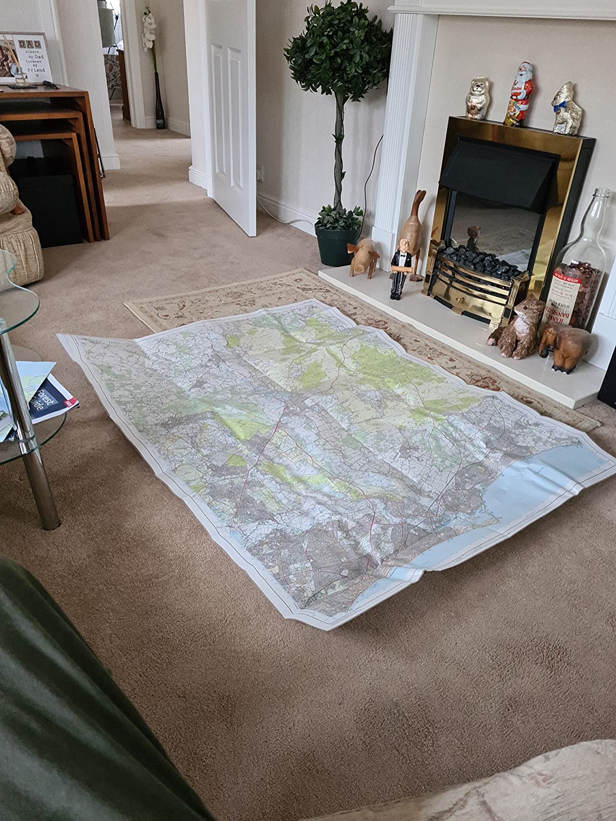 New Forest Map | Weatherproof | Southampton, Ringwood, Ferndown ...