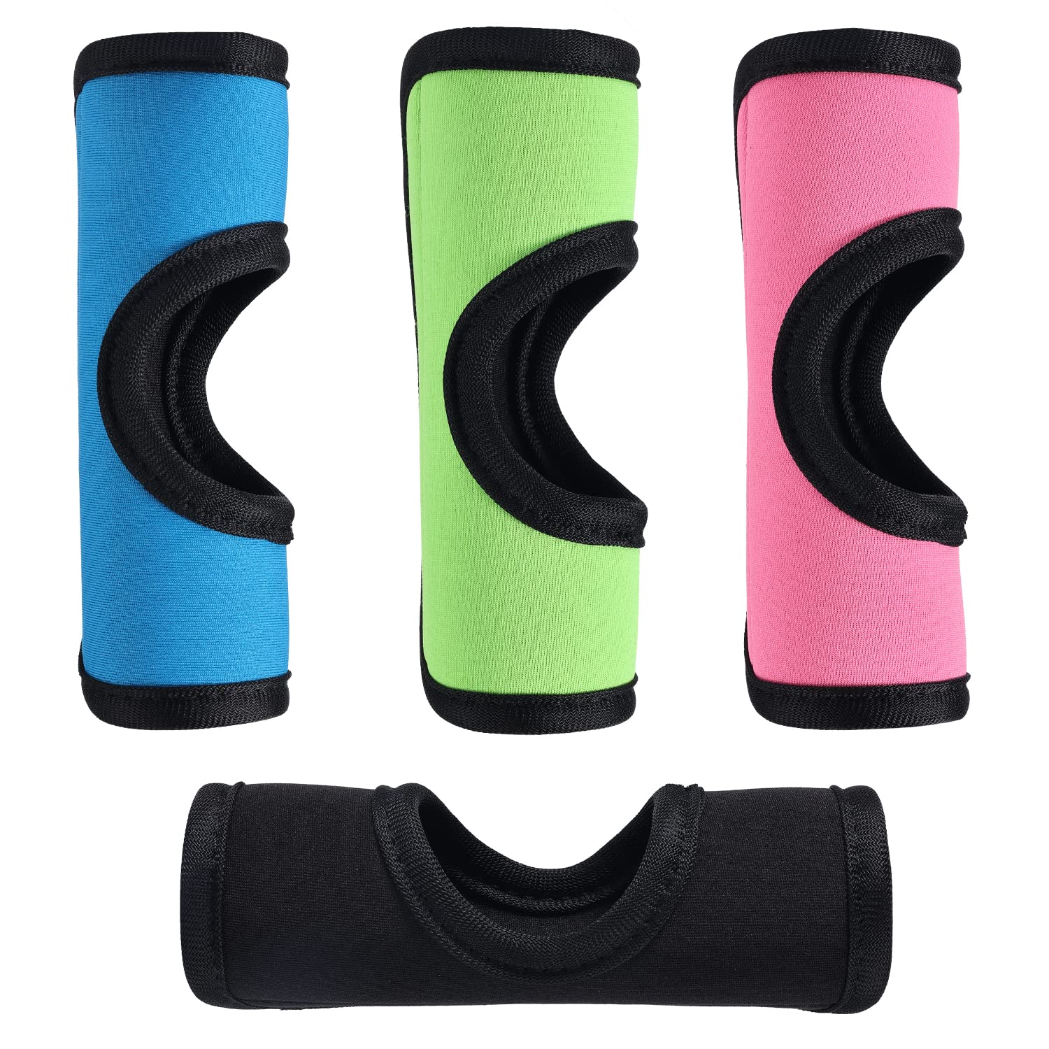 Amazon.com: 4pcs Luggage Handle Grips Wraps, Soft Neoprene Luggage ...
