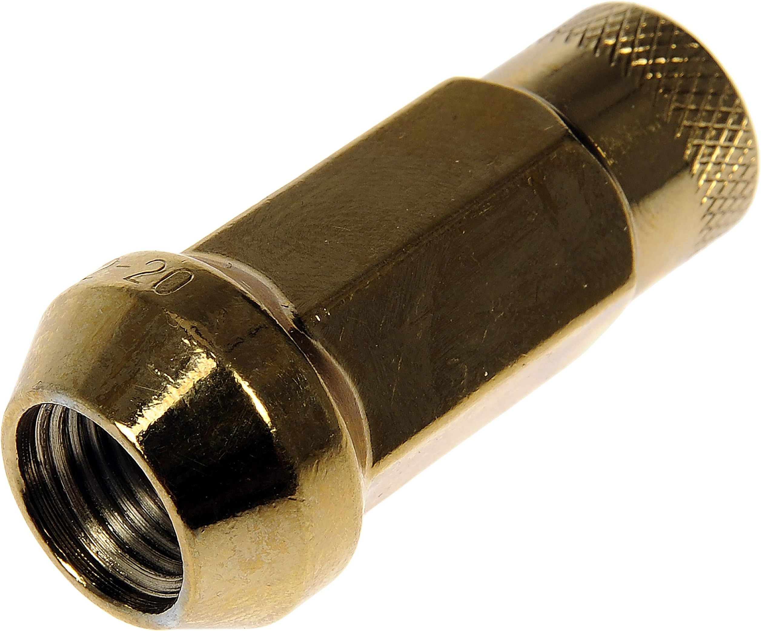 Amazon.com: Dorman 713-385T Ti-Blue Open End Knurled Wheel Nuts ...