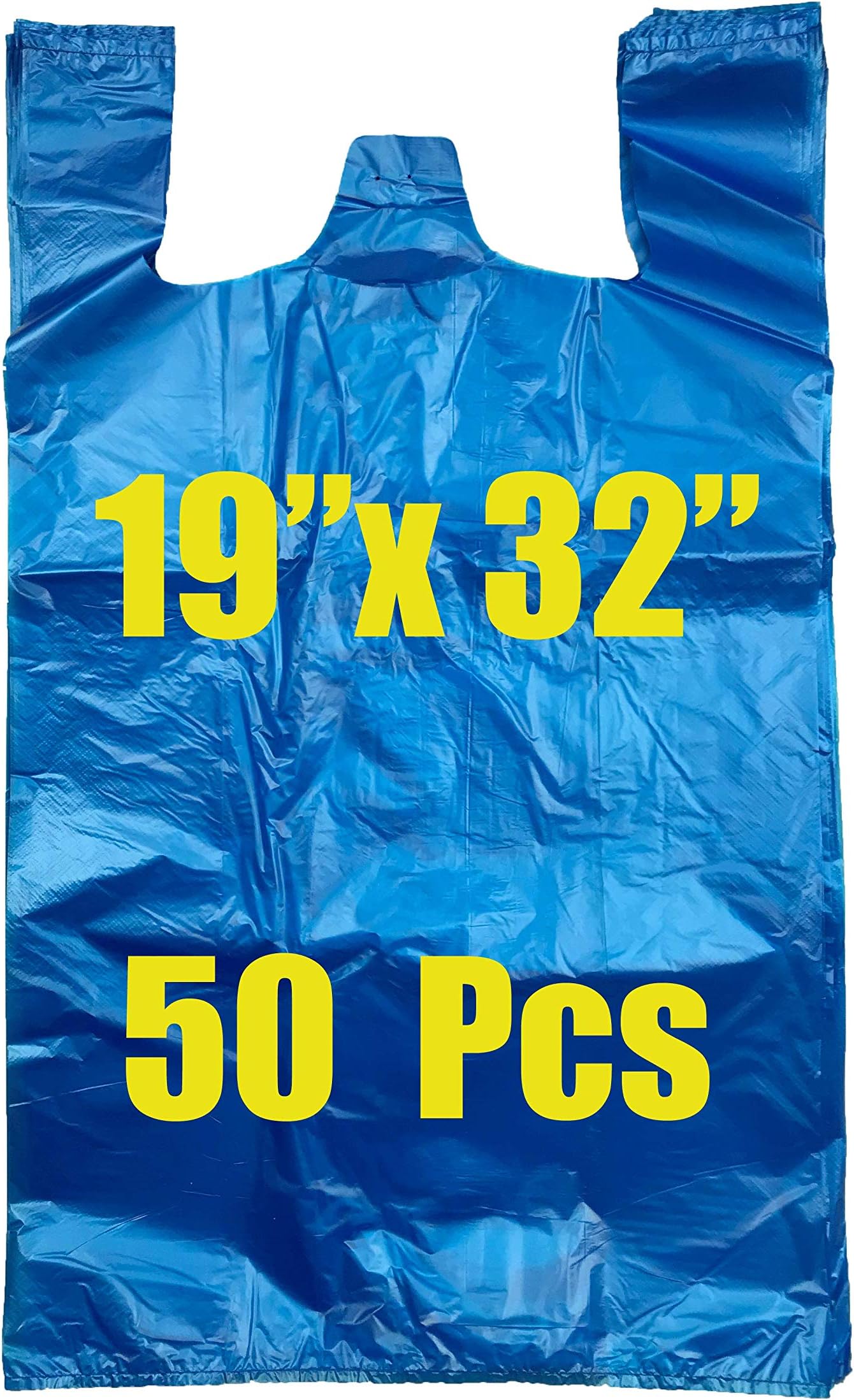 Amazon.com: Esdiplot 800 Count Clear Plastic Grocery T-Shirt Bags ...