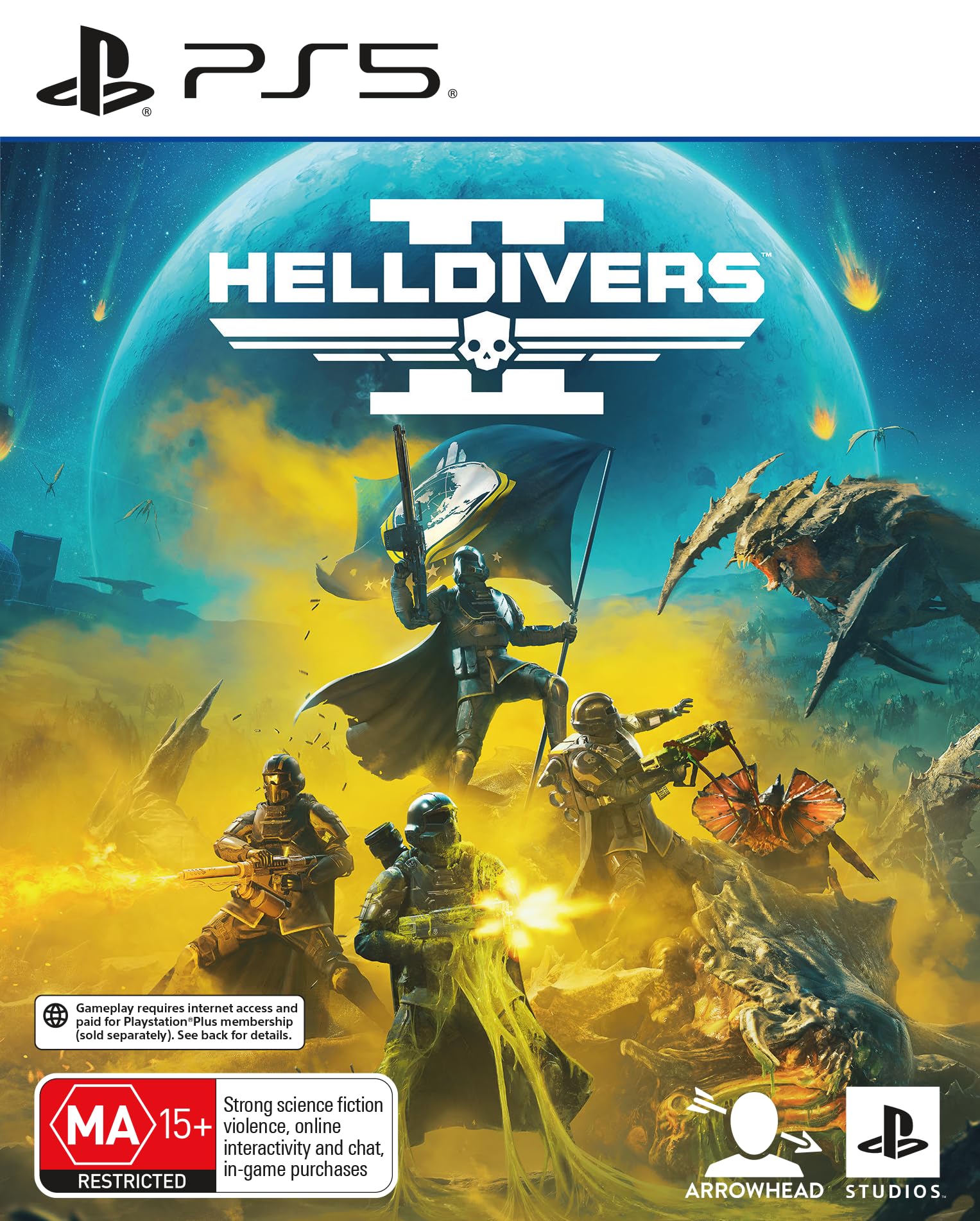 HELLDIVERS 2 - PlayStation 5 : Amazon.com.au: Video Games