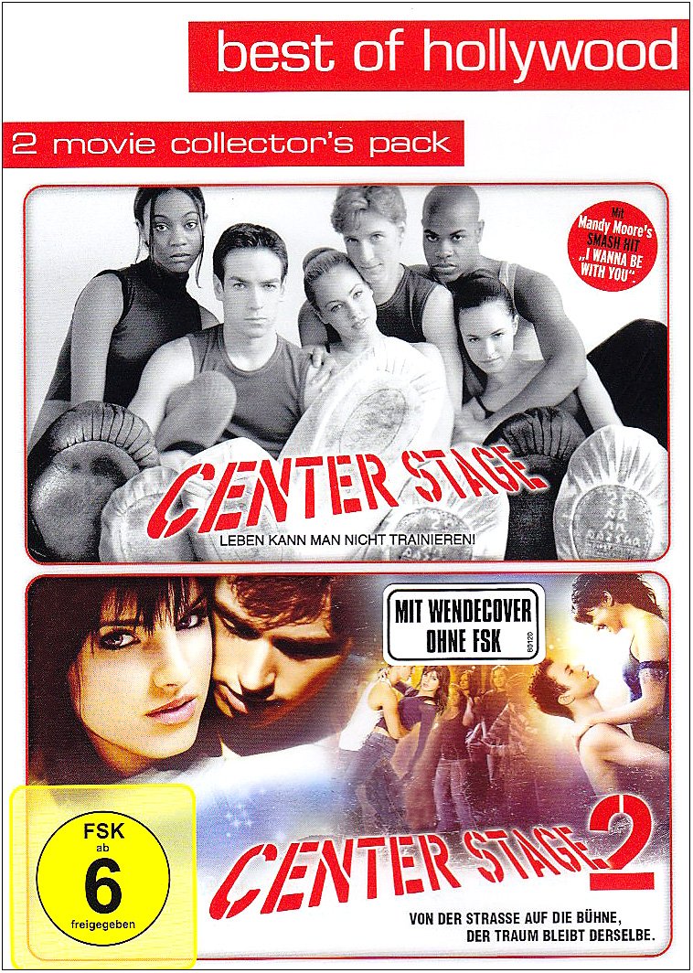 Center Stage 1+2 - Best of Hollywood/2 Movie Collector's Pack [2 DVDs ...