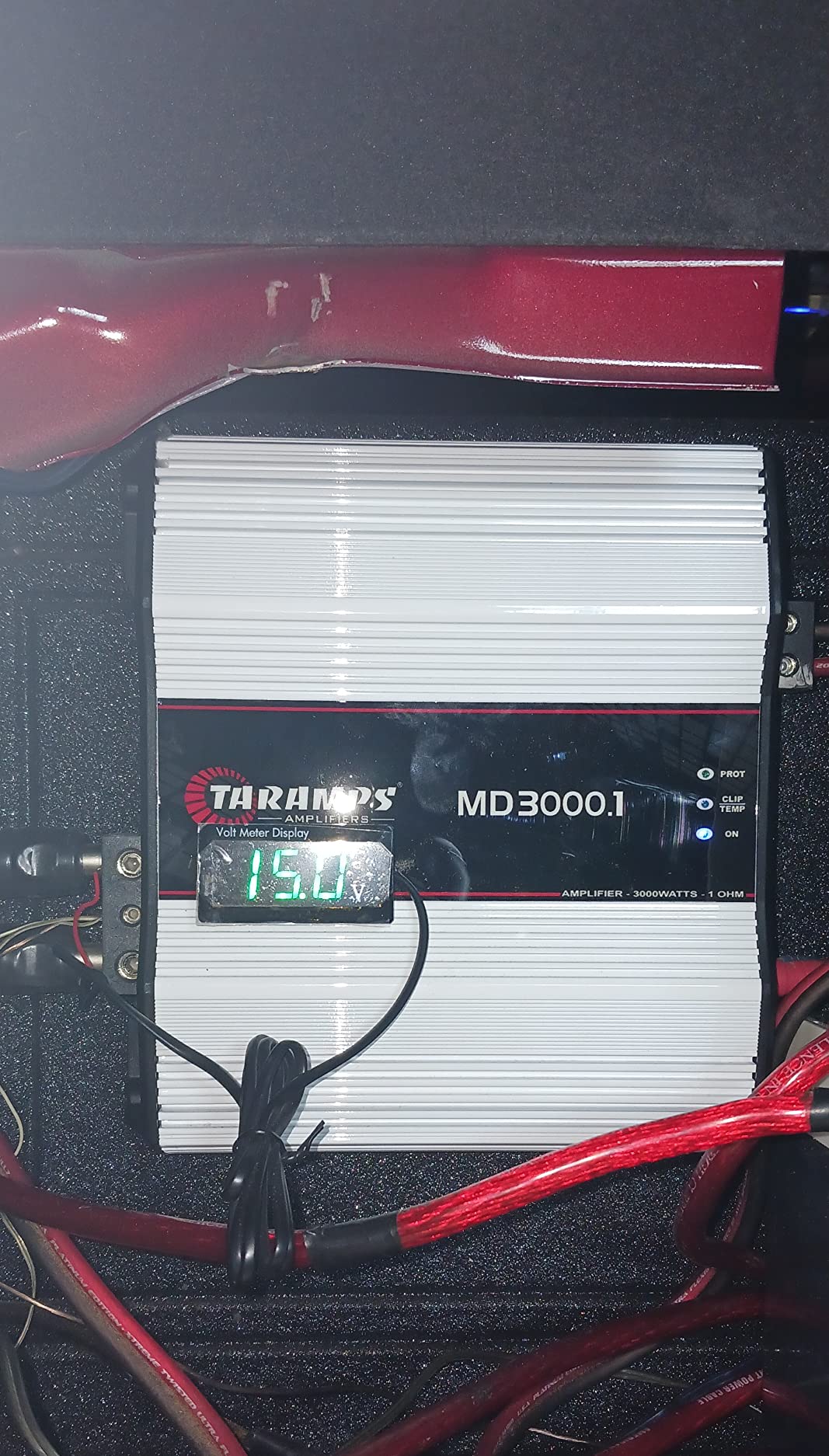 Amazon.com: Taramps MD 3000.1 Amplifier 1 Ohm 3000 Watts RMS 1 Channel ...