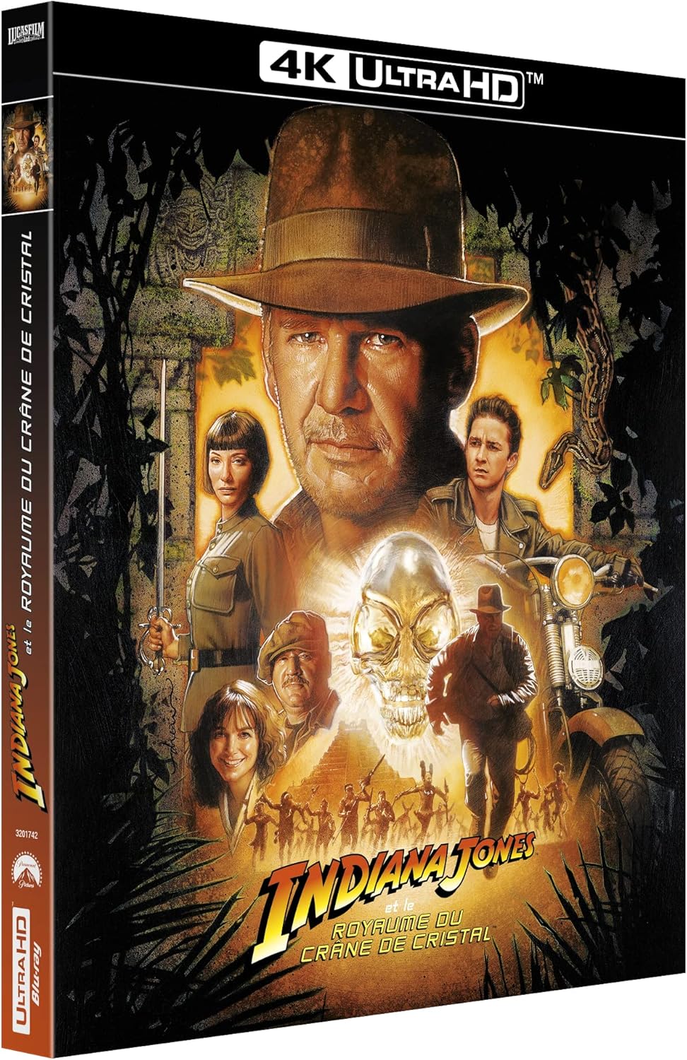 Indiana Jones et Le Royaume du crâne de Cristal [Blu-Ray]: Amazon.fr ...