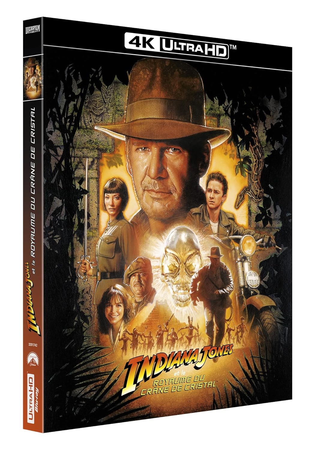 Indiana Jones et le royaume du crâne de cristal [Francia] [Blu-ray ...