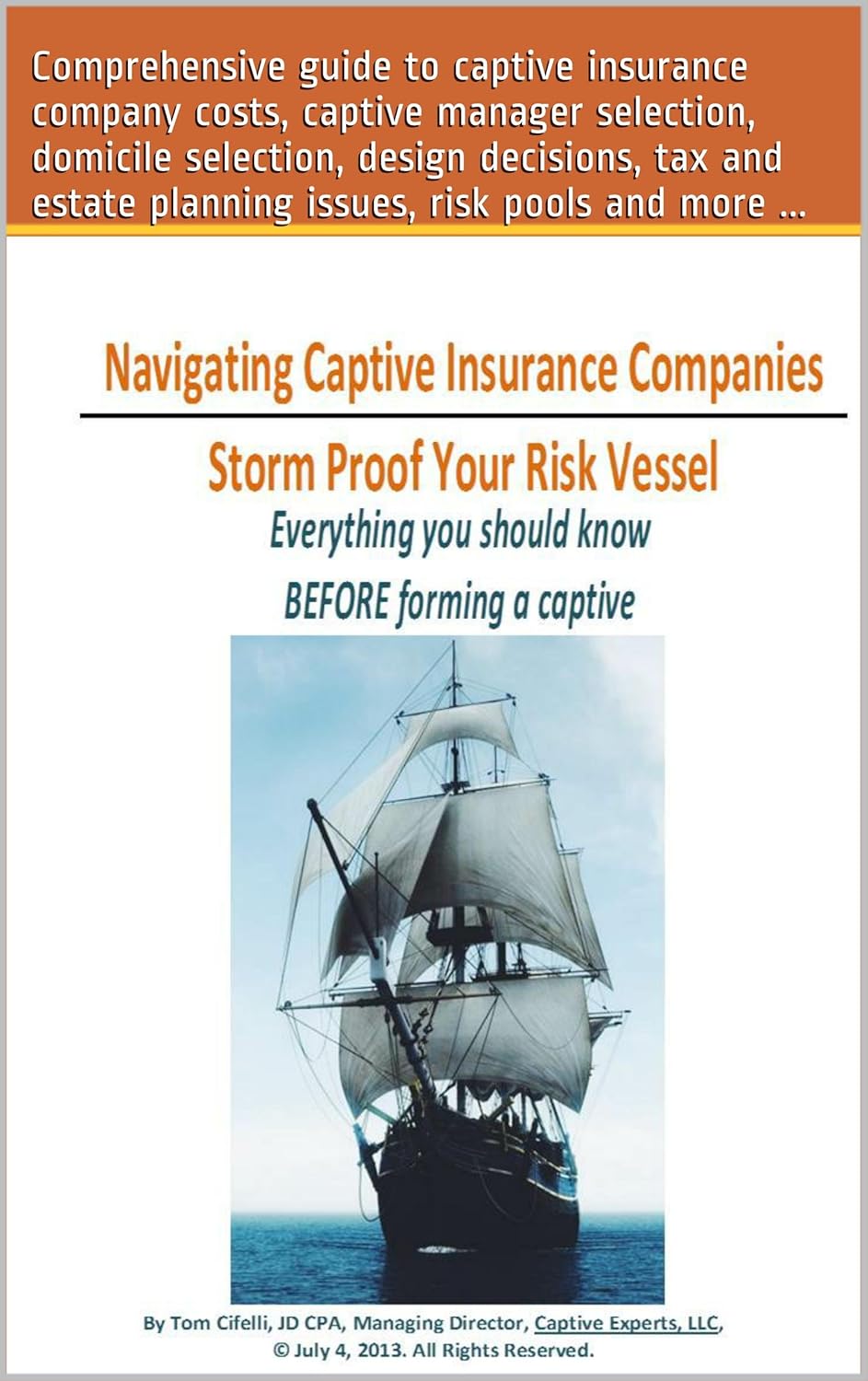 Amazon.com: Navigating Captive Insurance Companies - Storm Proof Your ...