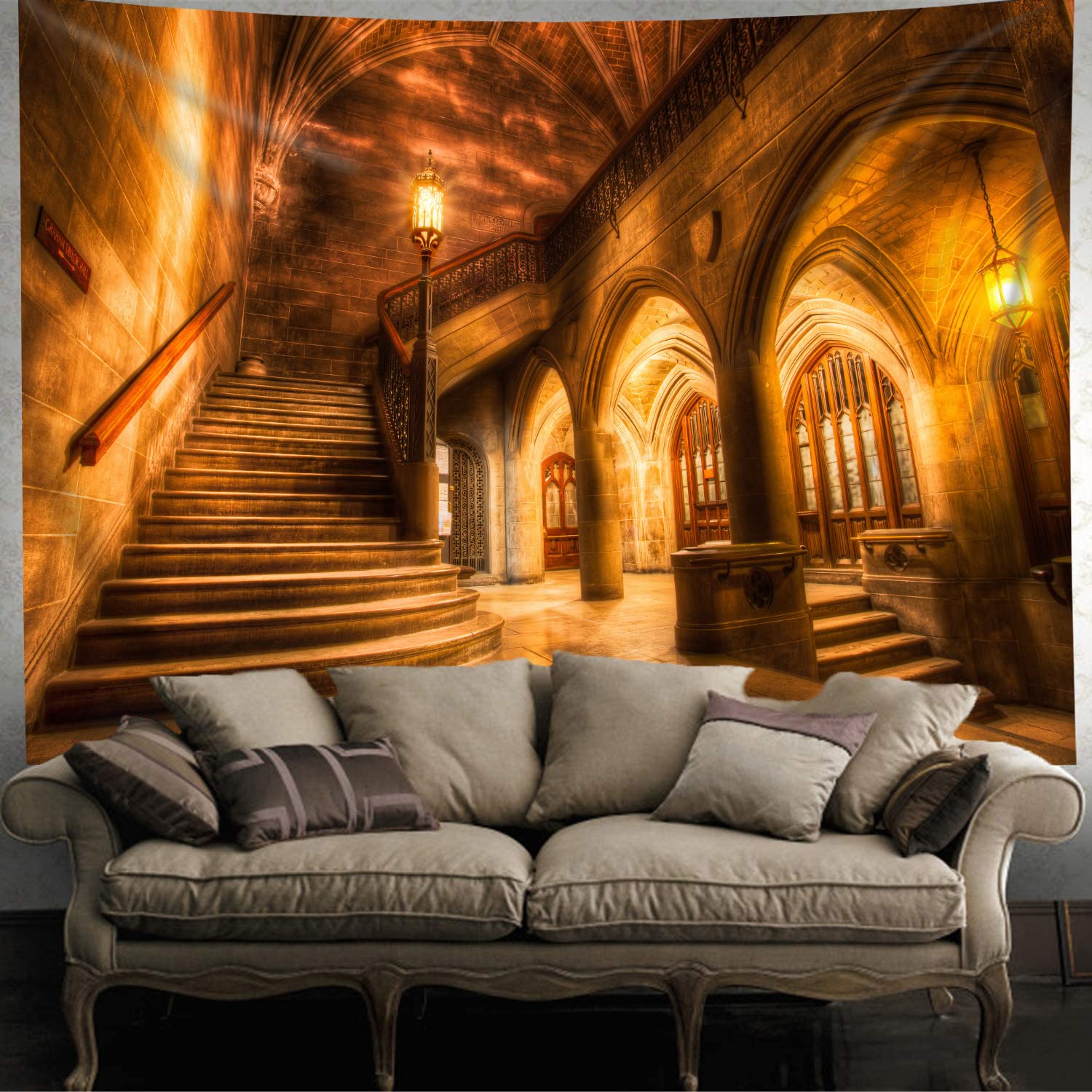 Medieval Castle Interior Walls