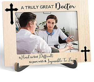 Amazon.com - Zmyollo Doctor Picture Frame, A Truly Great Doctor Is Hard ...