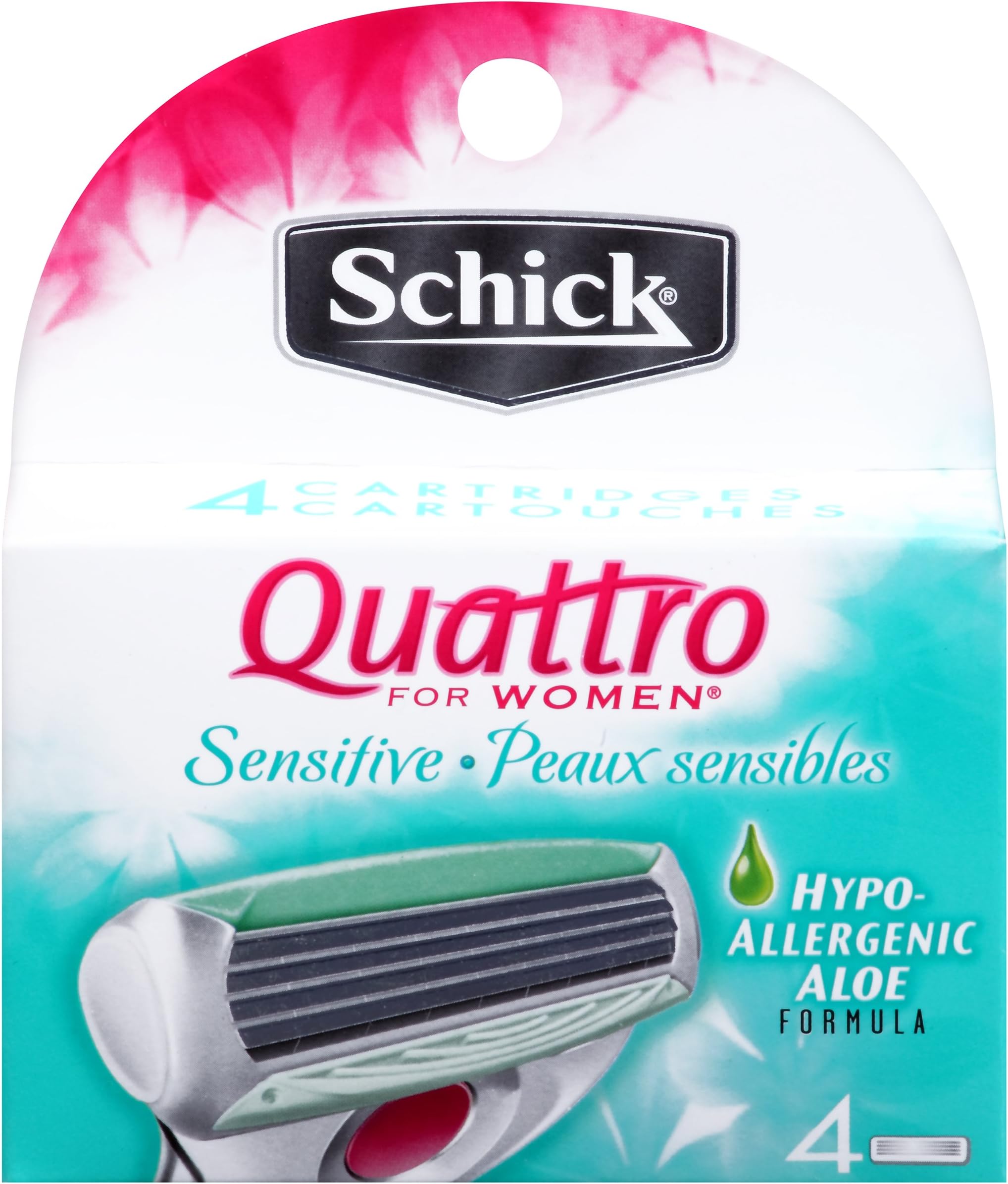 Amazon.com: Schick Quattro for Women Razor Refill Cartridges, 8 ...