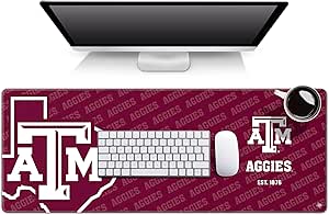 Amazon.com: YouTheFan NCAA Texas A&M Aggies Logo Series Desk Pad SMU ...