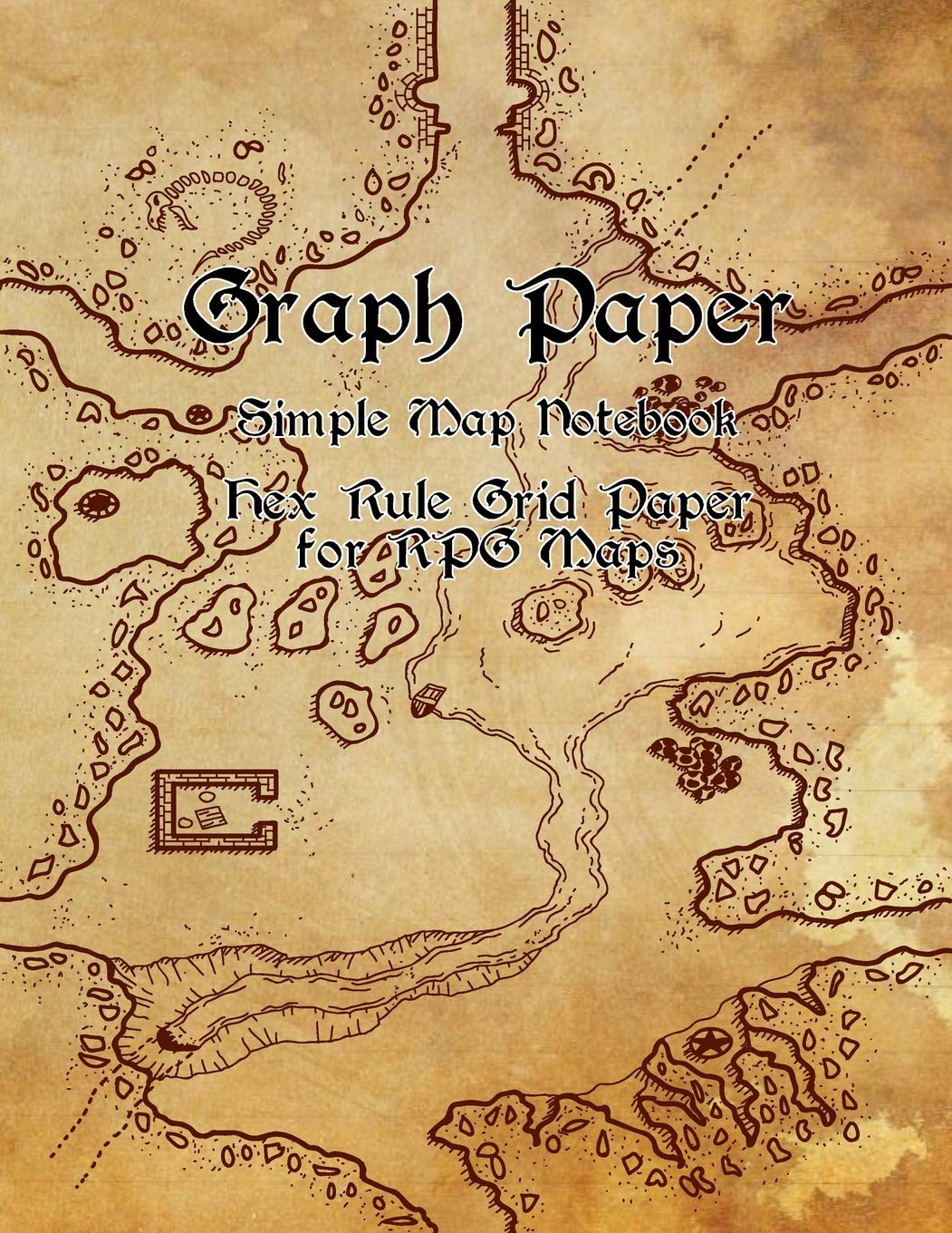 Buy Graph Paper Simple Hex Rule Grid Paper For RPG S Graph Paper
