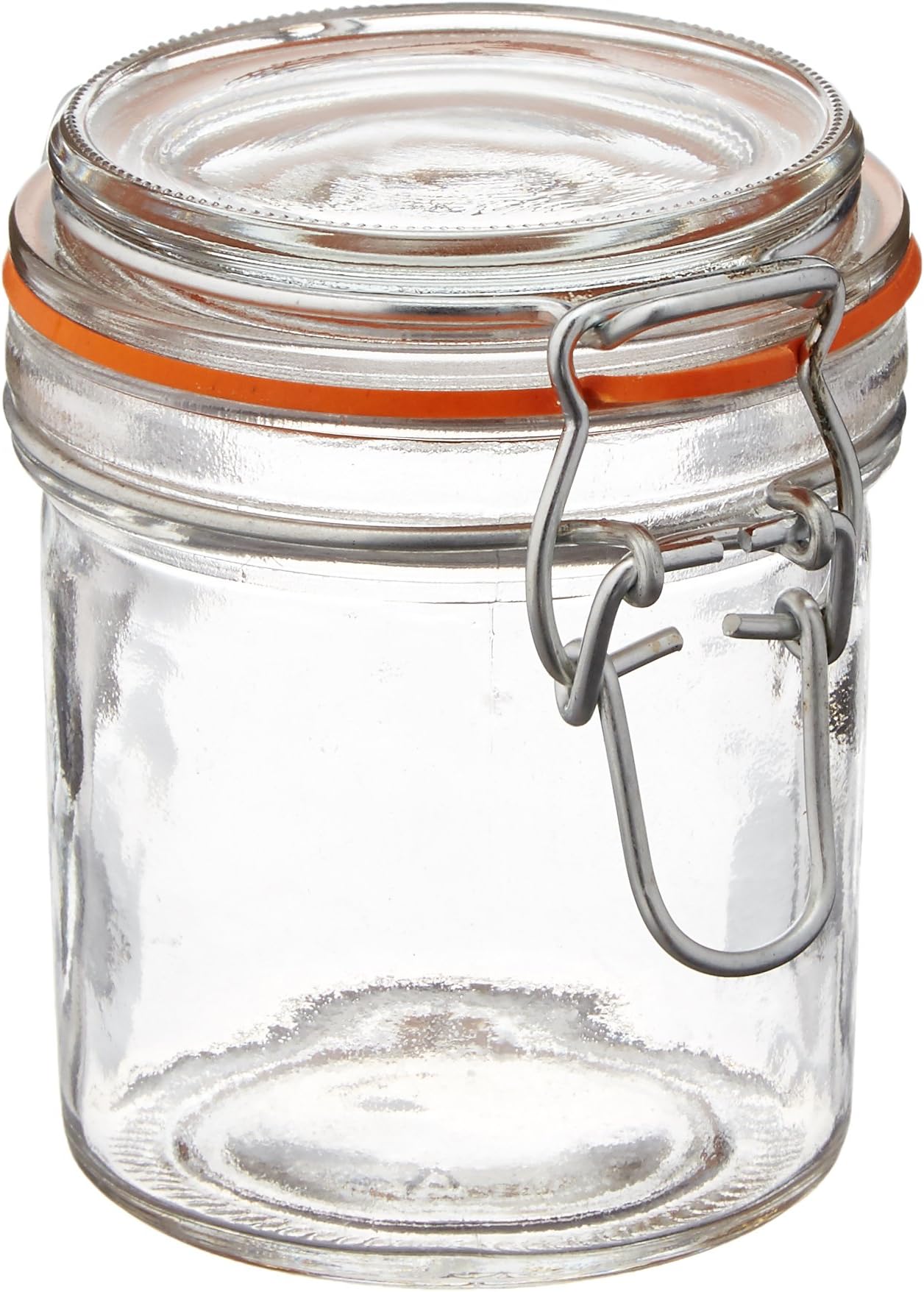 Amazon.com: Anchor Hocking 9.4-Ounce Mini Glass Jar with Hermes Clamp ...