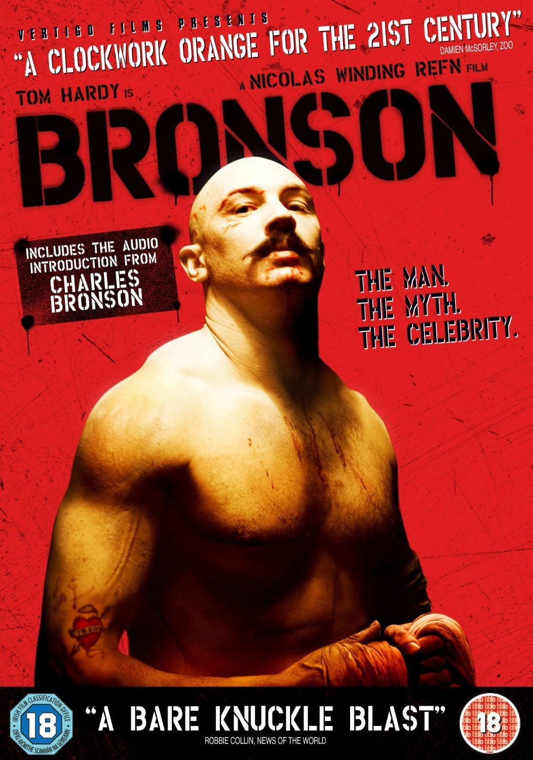 Bronson [DVD]: Amazon.co.uk: Tom Hardy, Matt King, Terry Stone, Amanda ...