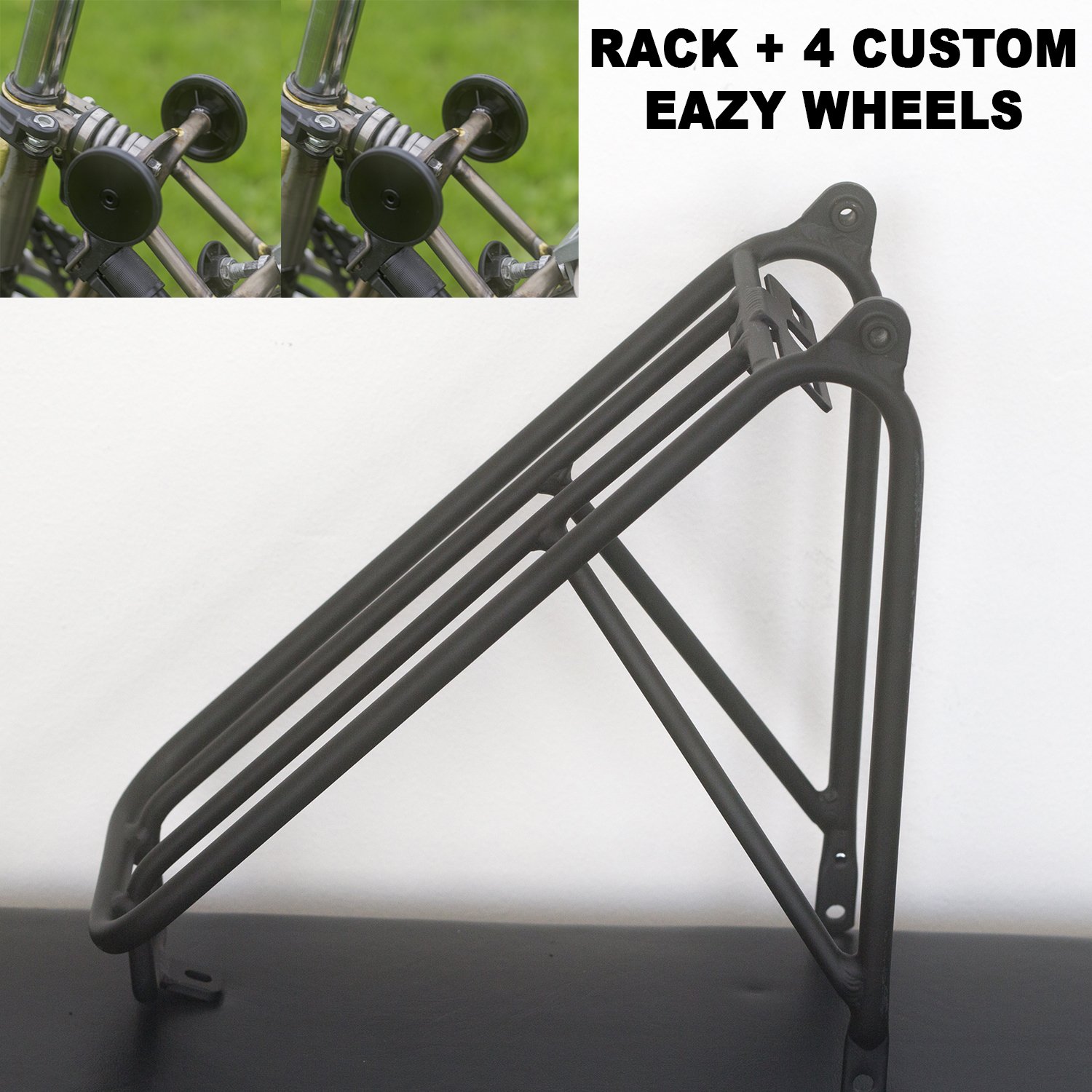 Ace Lightweight Rear Rack For Brompton 4 Easy Wheels Full | Desertcart ...