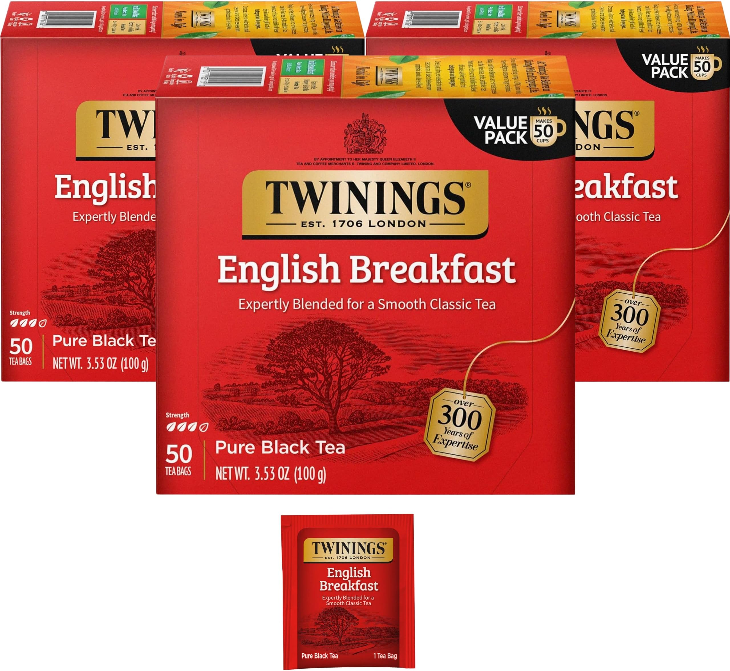 Amazon.com : Bromley's Estate Tea 100 Count : Grocery & Gourmet Food
