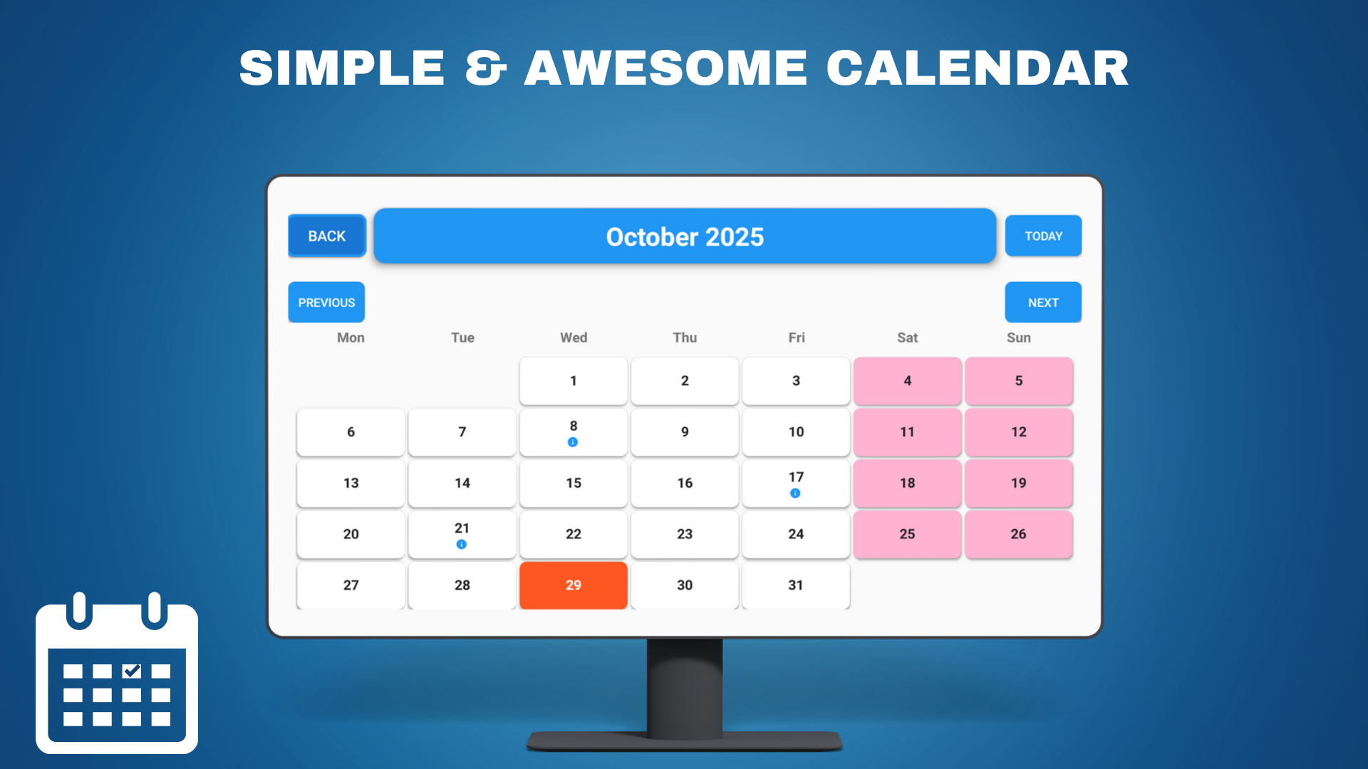 Calendar for Fire TV - App on Amazon Appstore