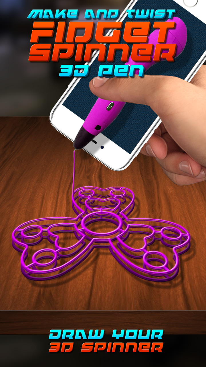Make and Twist Fidget Spinner 3D Pen - App on Amazon Appstore