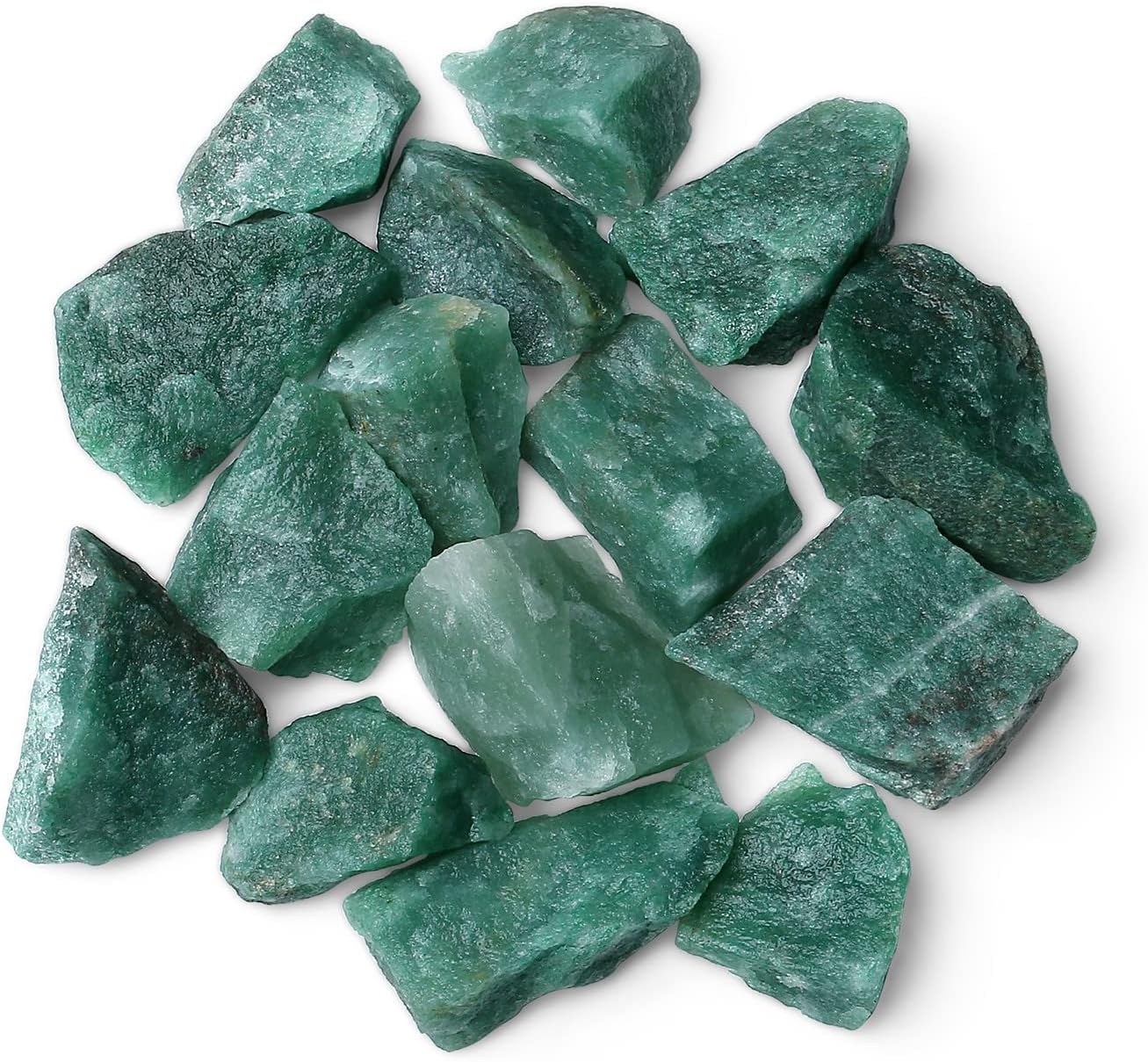 MAIBAOTA Natural Green Aventurine Raw Crystals Bulk Healing Crystal ...