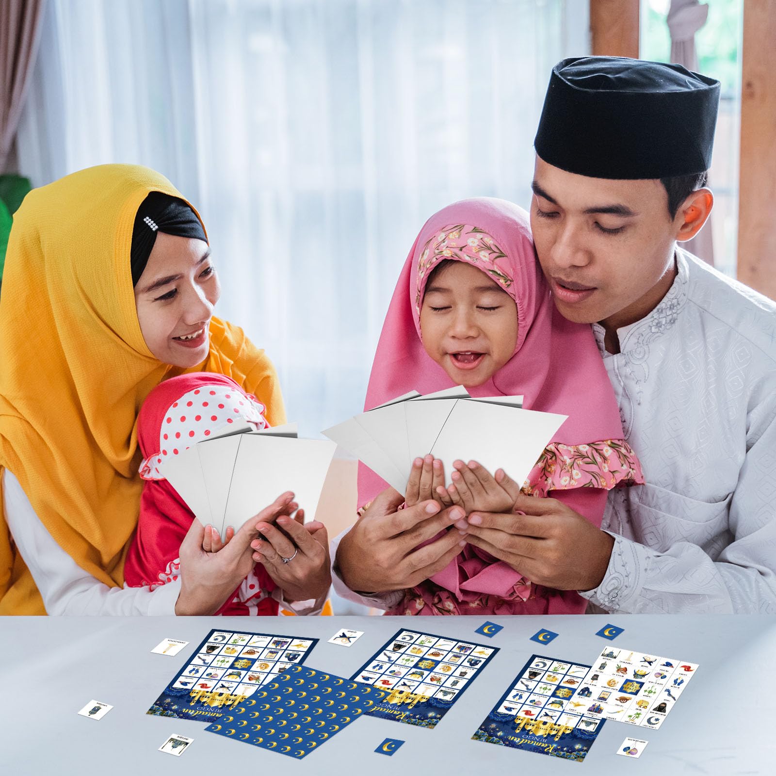 Eid Al-adha Bingo Cards, 30 Printable Bingo Cards, Printable Bingo, Eid ...