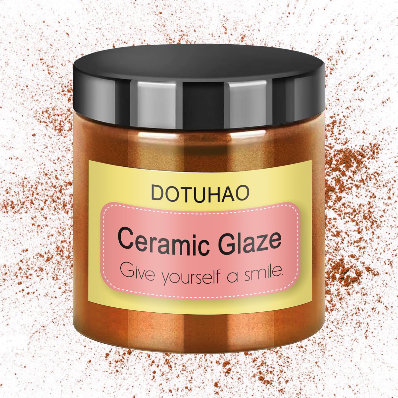 Amazon.com: DOTUHAO Ceramic Glaze, Brown Ceramic Underglaze Powder ...