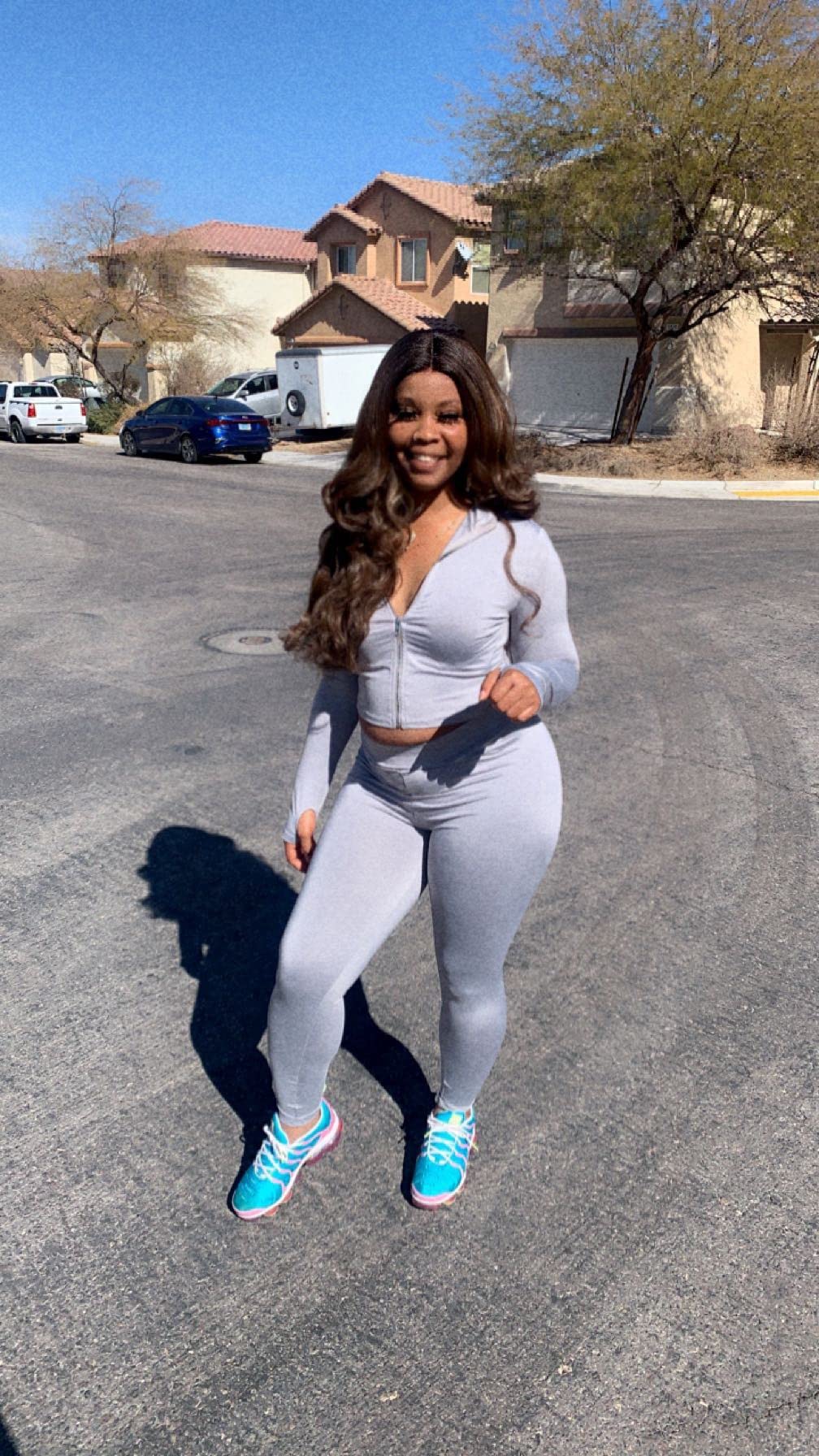 $10/mo - Finance Skunk Strip Glueless Curly Lace Front Wig Pre Plucked ...