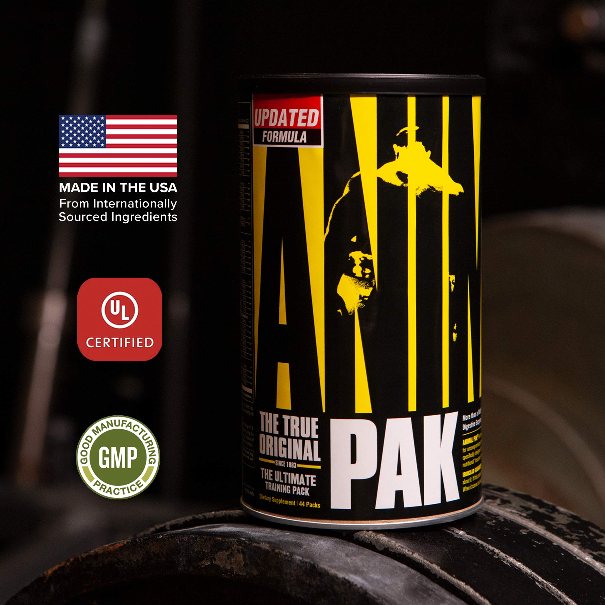 Buy Animal Pak – Vitamin Pack Supplement – Zinc, Vitamin C, B, D, Amino ...