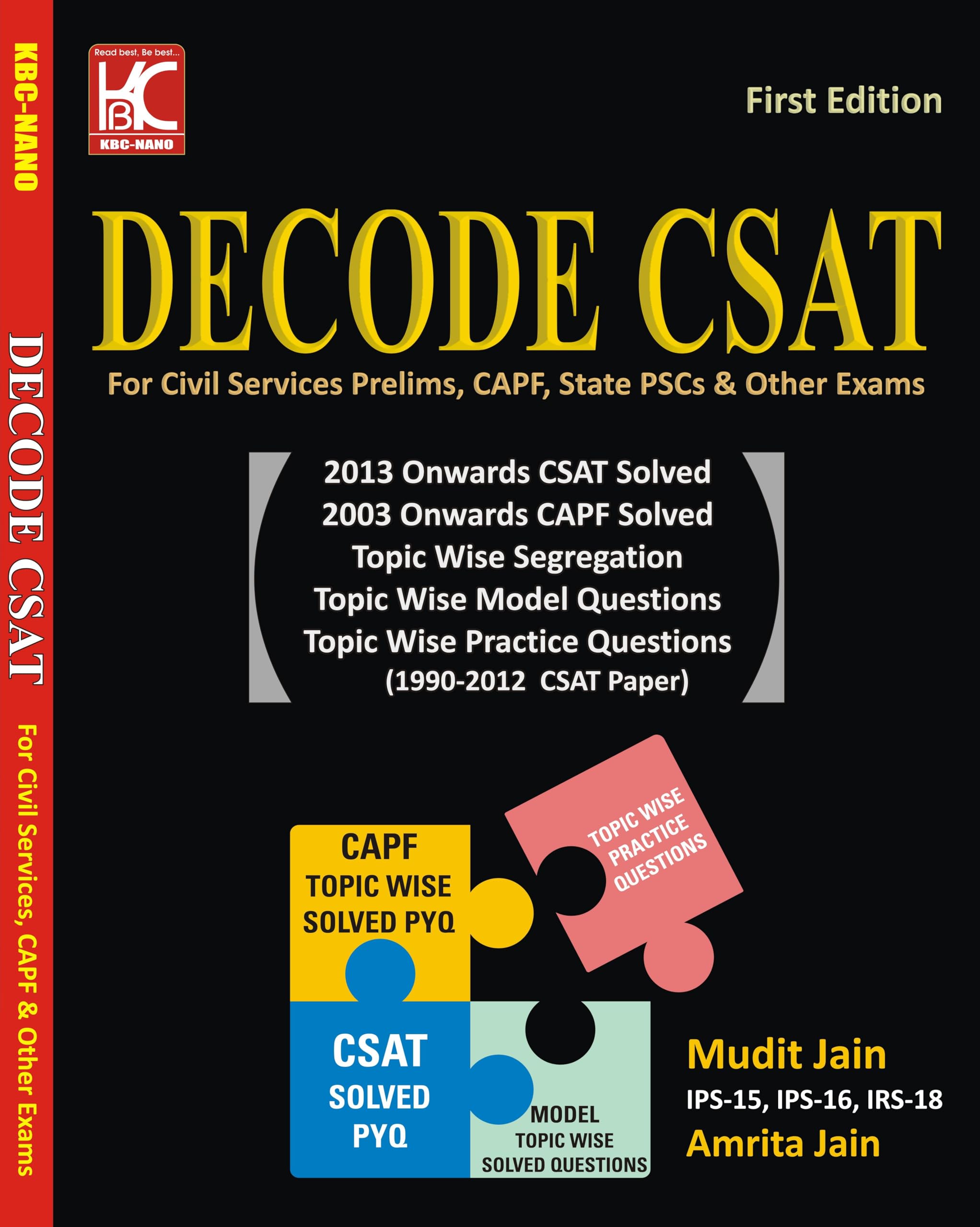 Buy Decode CSAT | For Civil Services Prelims, CAPF, State PSCs & Other ...