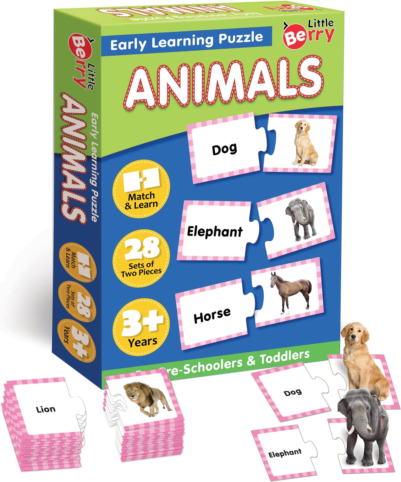 Buy Frank Alphabet Capital Letters Puzzle – 52 Pieces, 26 Self ...