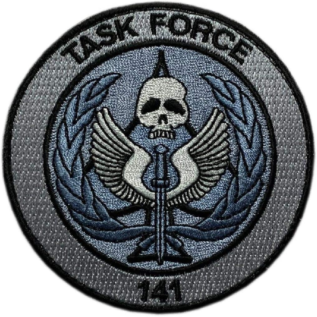 Amazon.com: Modern Warfare Task Force 141 Logo Duty callsPatch (Hook ...