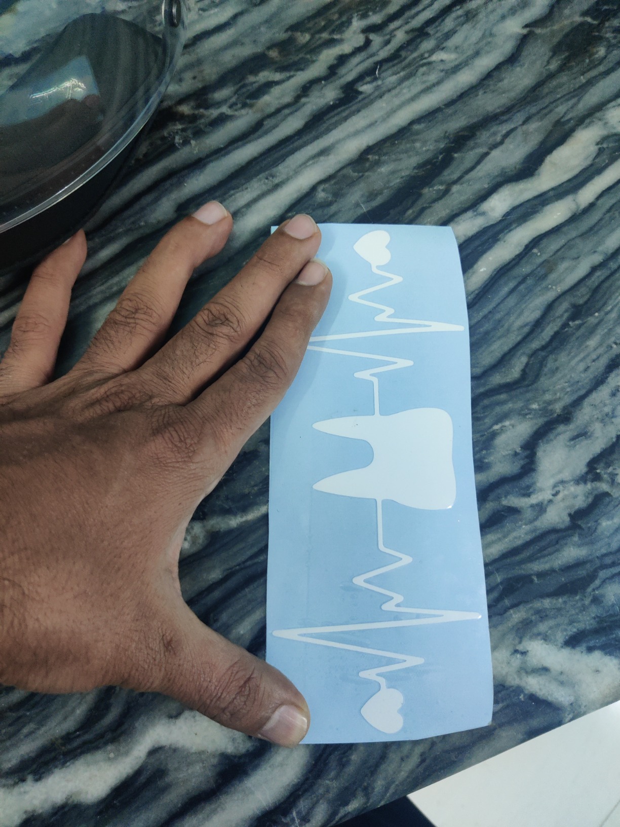 LYOMAN ® Tooth/Teeth Dentist Heart Vinyl Dental Sticker/Decal, Pack of ...