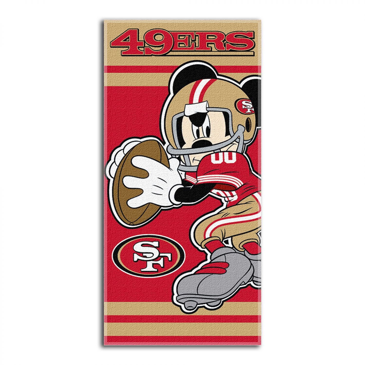 Sf 49ers Disney Logo Mickey Minnie Mouse Super Bowl LIV Champions San