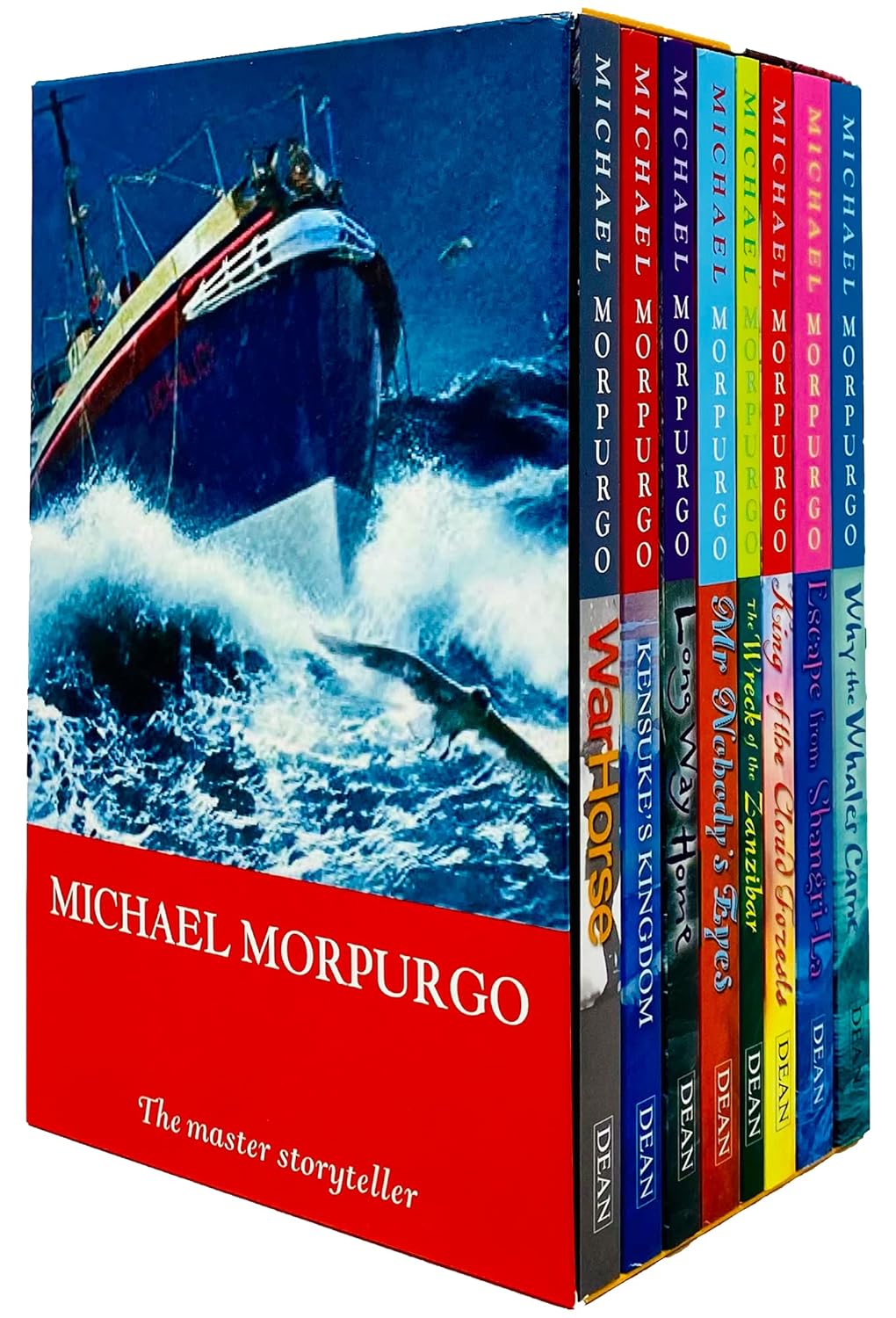 Michael Morpurgo Collection Childrens 8 Books Set Boxed (King of the ...