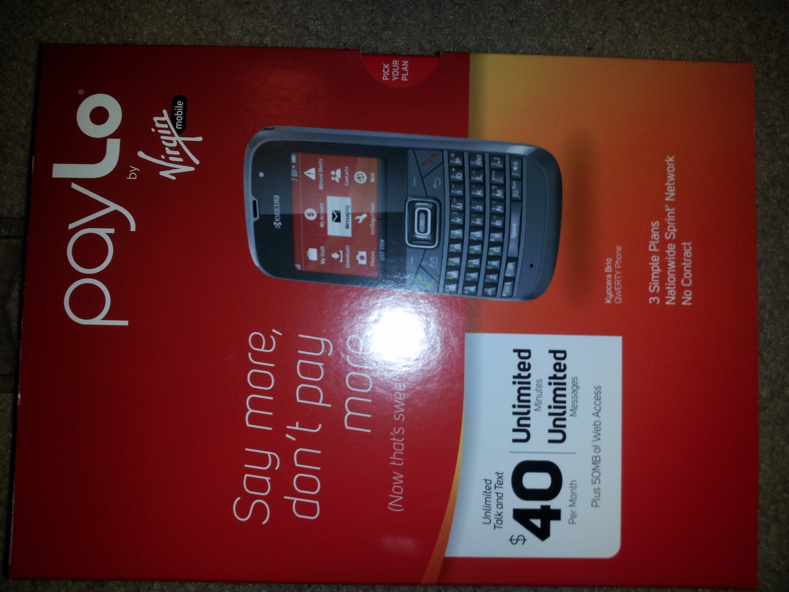 Kyocera Virgin Mobile Phone