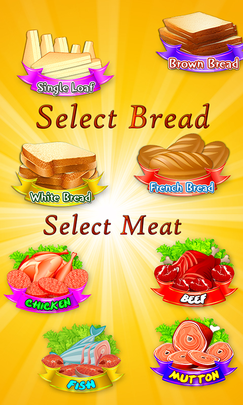 Sandwich Maker - Cooking Games - App on Amazon Appstore