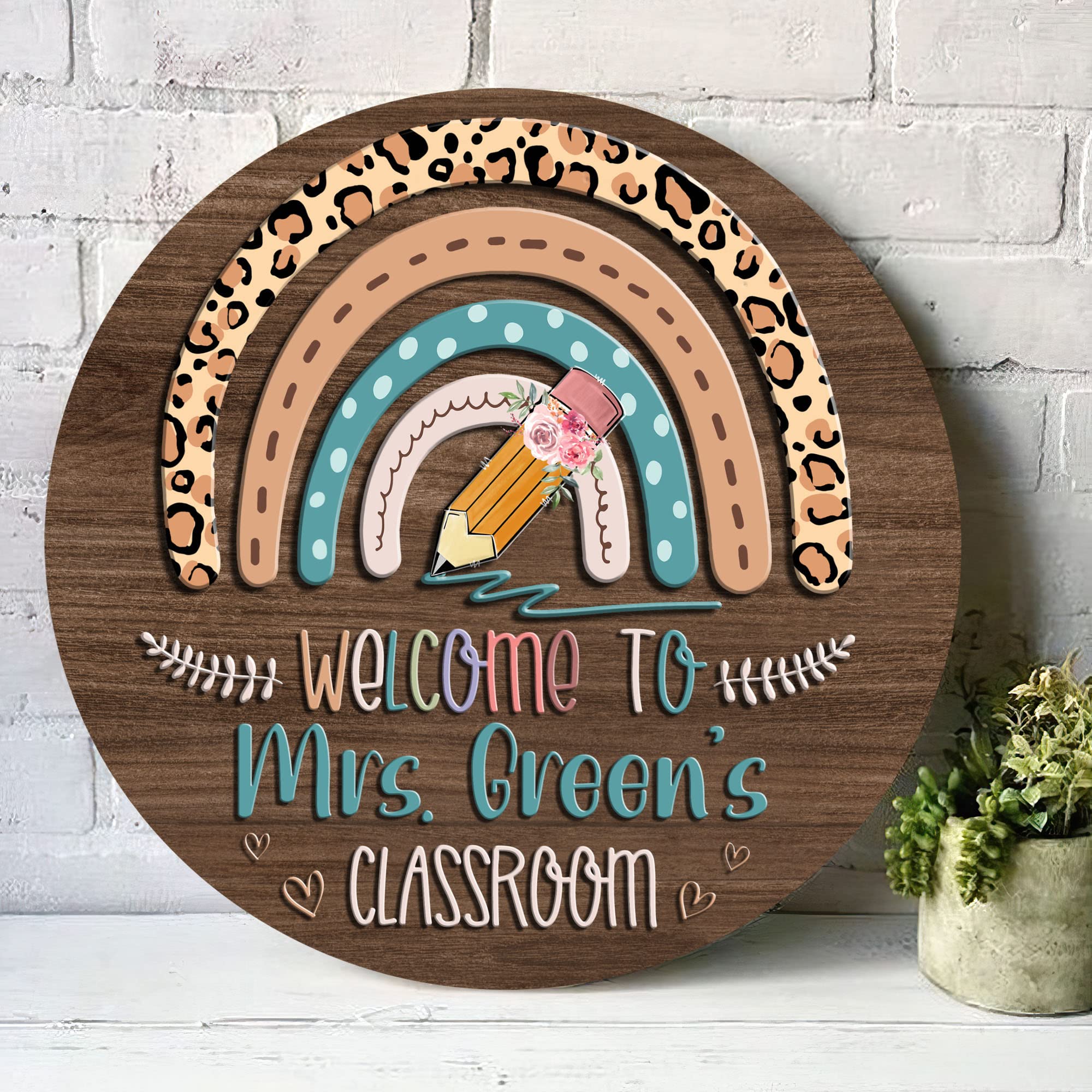 Buy Teacher Appreciation Gifts, Personalized Teacher Signs for ...