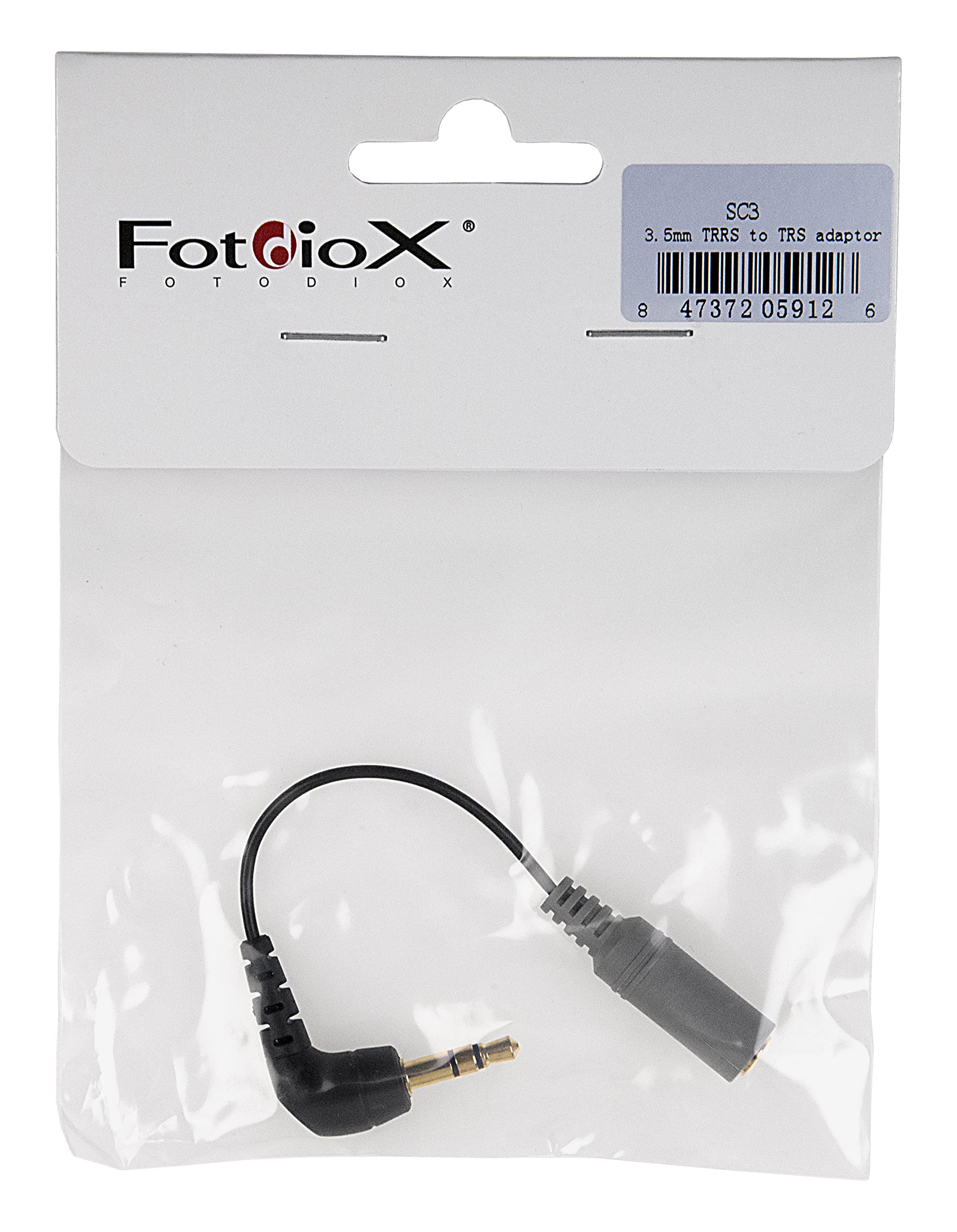 Snapklik.com : Fotodiox SC3 Replacement Adapter Cable - 3.5mm TRRS ...