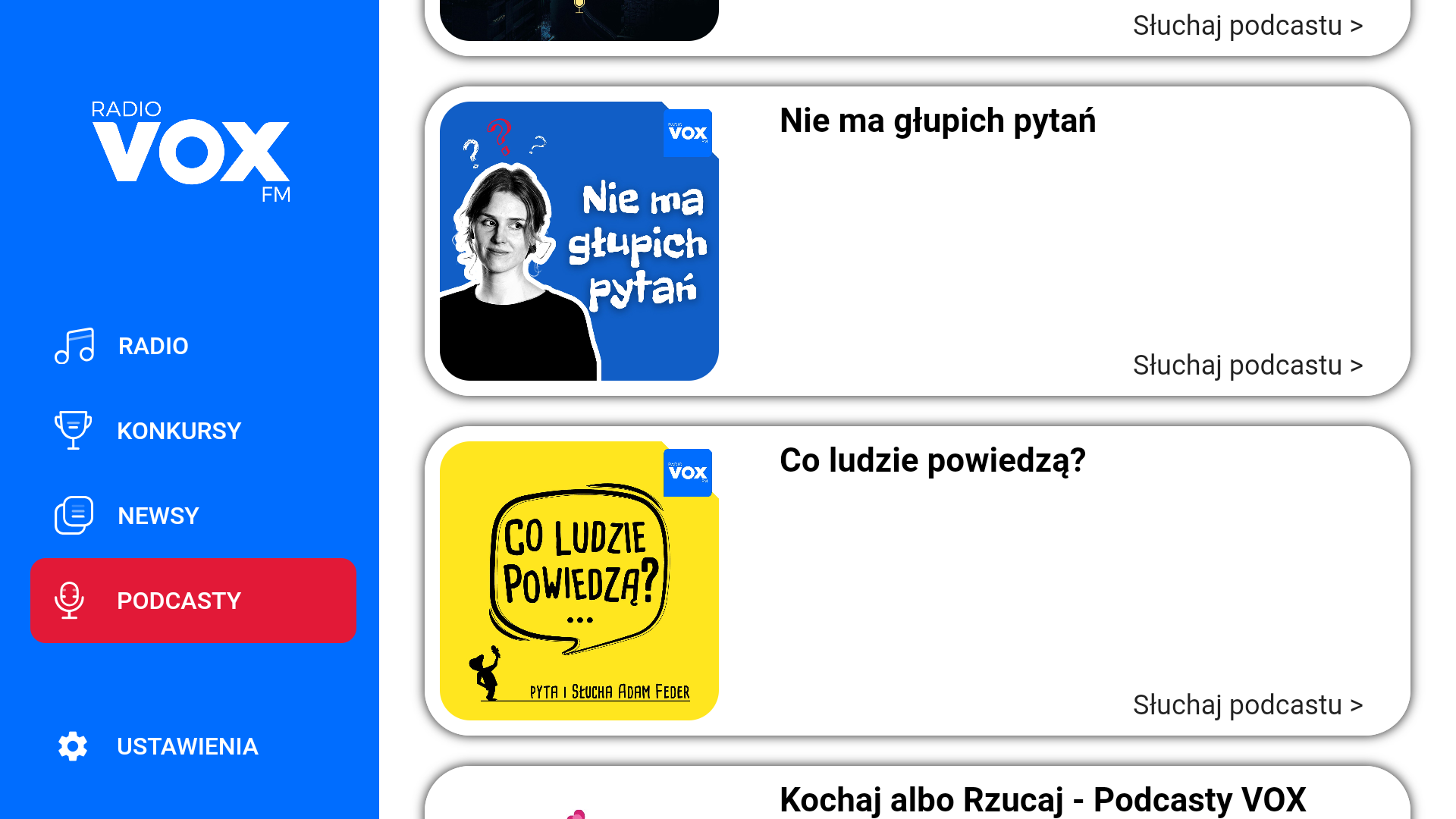 Radio VOX FM on TV-Amazonアプリストアのアプリ
