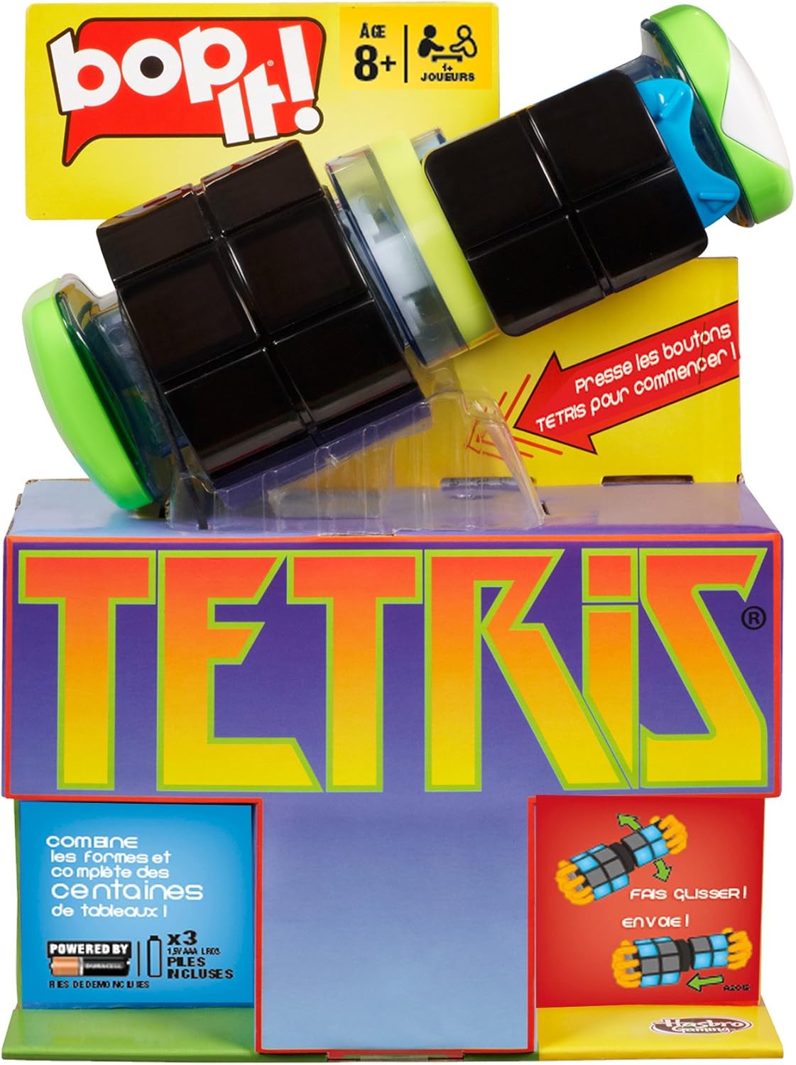 Hasbro - A20131010 - Jeu de Société Electronique - Bop It Tetris ...