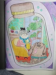 Amazon.com: Life Inside Jar Coloring Book: Coloring Books With Adorable ...