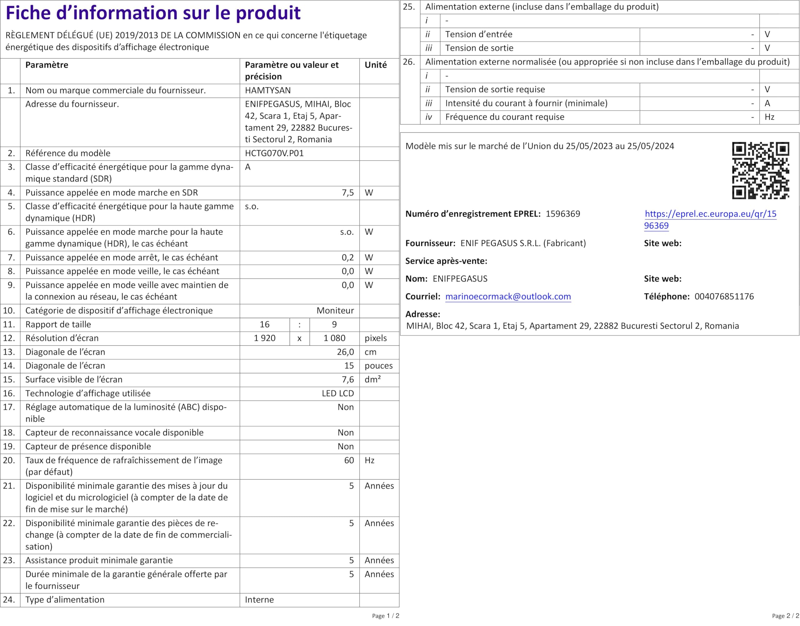 Kenowa Ecran Tactile 7 Pouces, Portable Raspberry pi Touch Screen ...