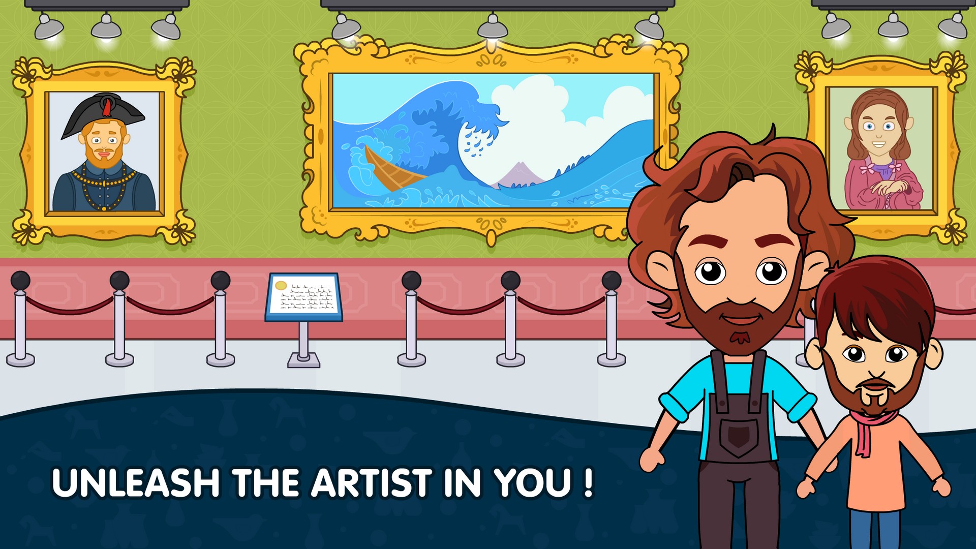 Tizi Town - My Museum Games - History and Science Games for Kids Free ...