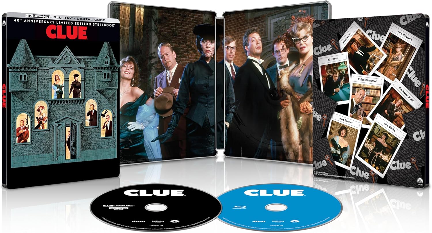 Clue [4K UHD Steelbook + Blu-Ray + Digital Copy]: Amazon.ca: Eileen ...
