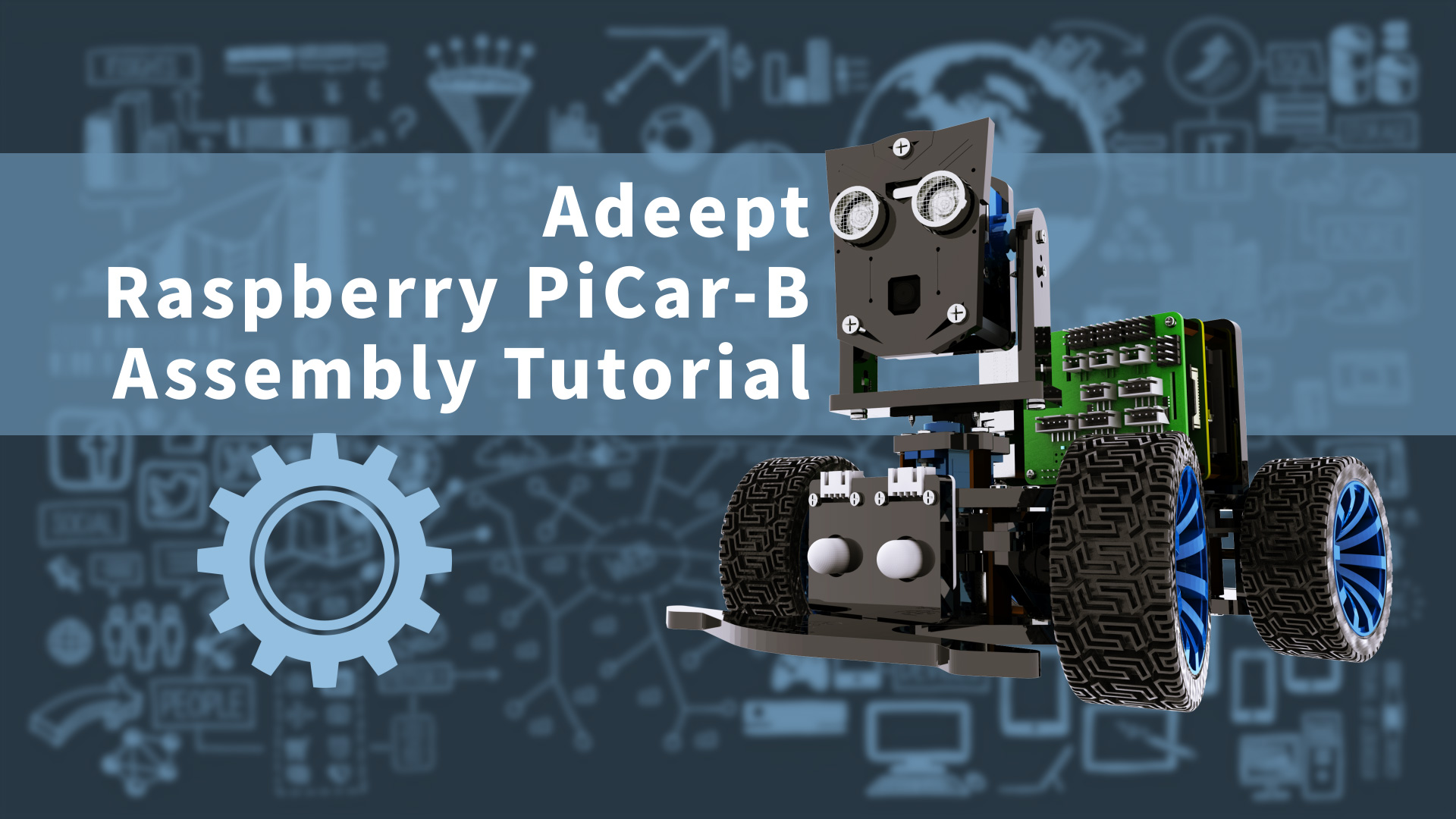 Watch KAVOO Mars Rover PiCar-B Raspberry Pi Robot Car Kit for Raspberry ...