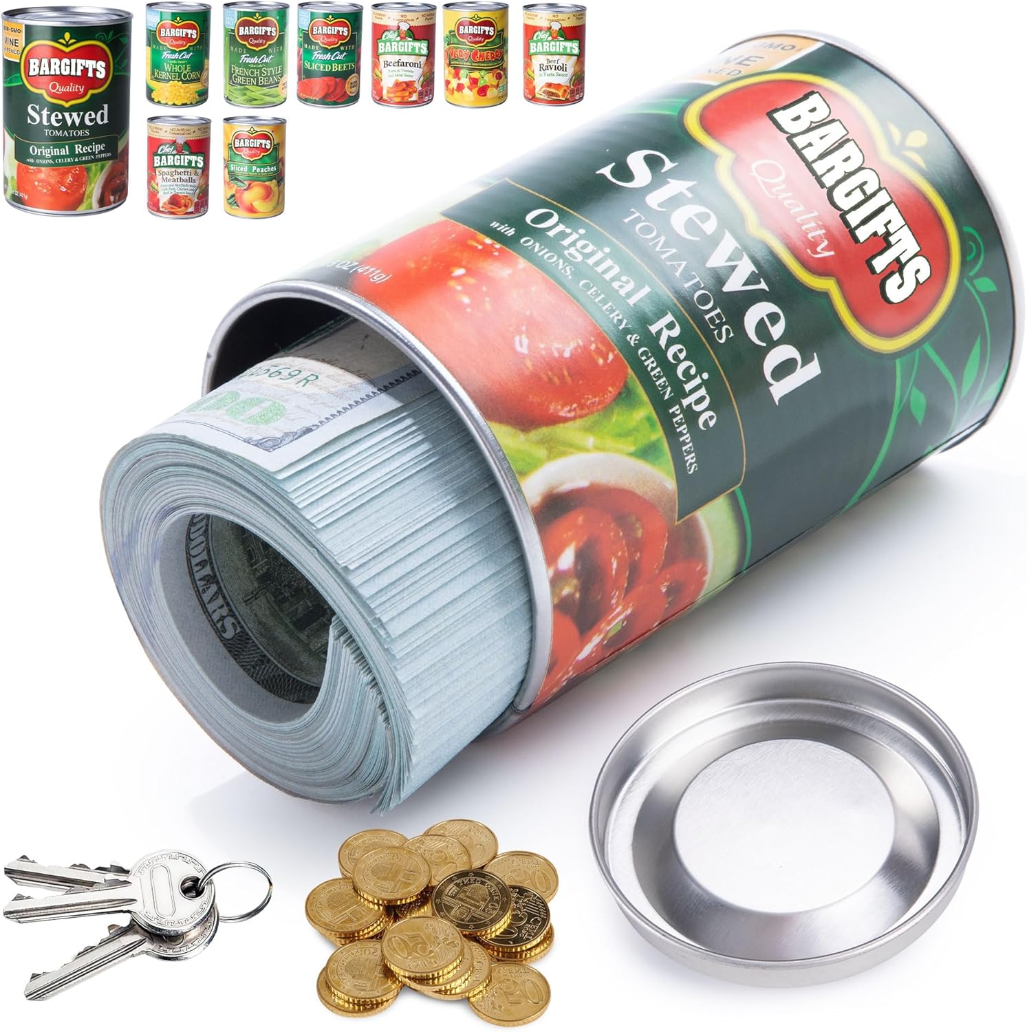 BarGifts Hidden Safe Can Diversion Safe Fake Can with Hidden ...