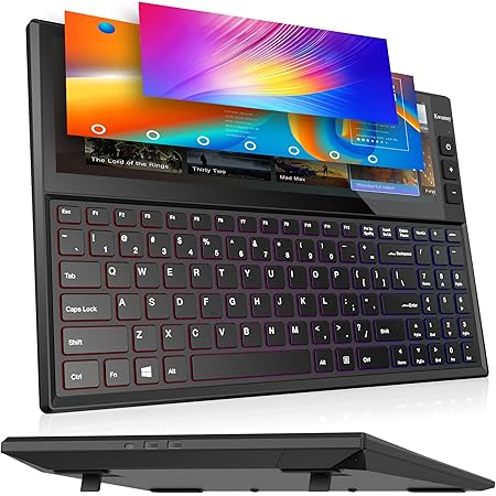 Amazon.com: Mechanical Keyboard, Built-in 12.6 Inch Touchscreen ...