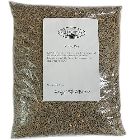 Amazon.com: Malted Rye for Moonshine Whiskey by North Georgia Still ...