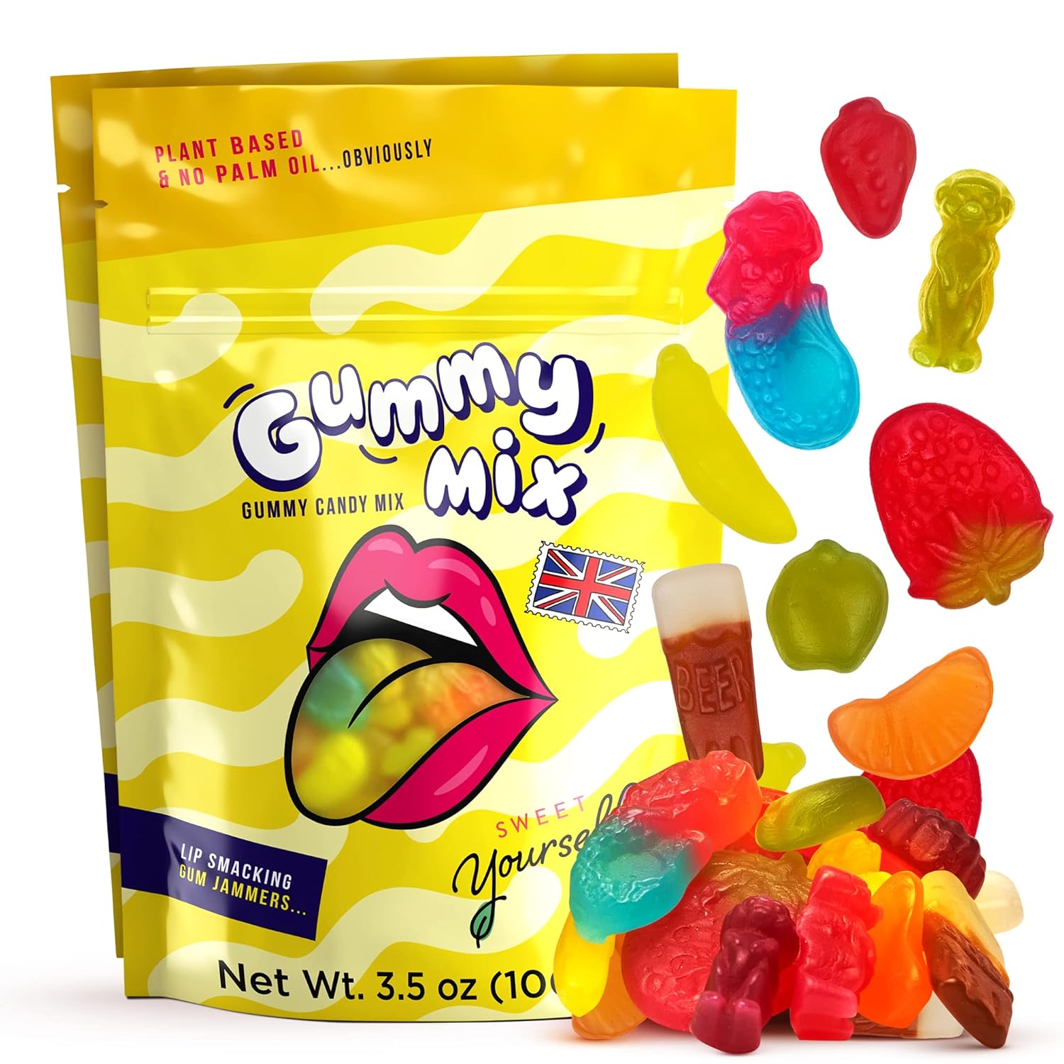 Amazon.com : Sweet Yourself Vegan Gummies - Vegan Gummy Candy 100% ...