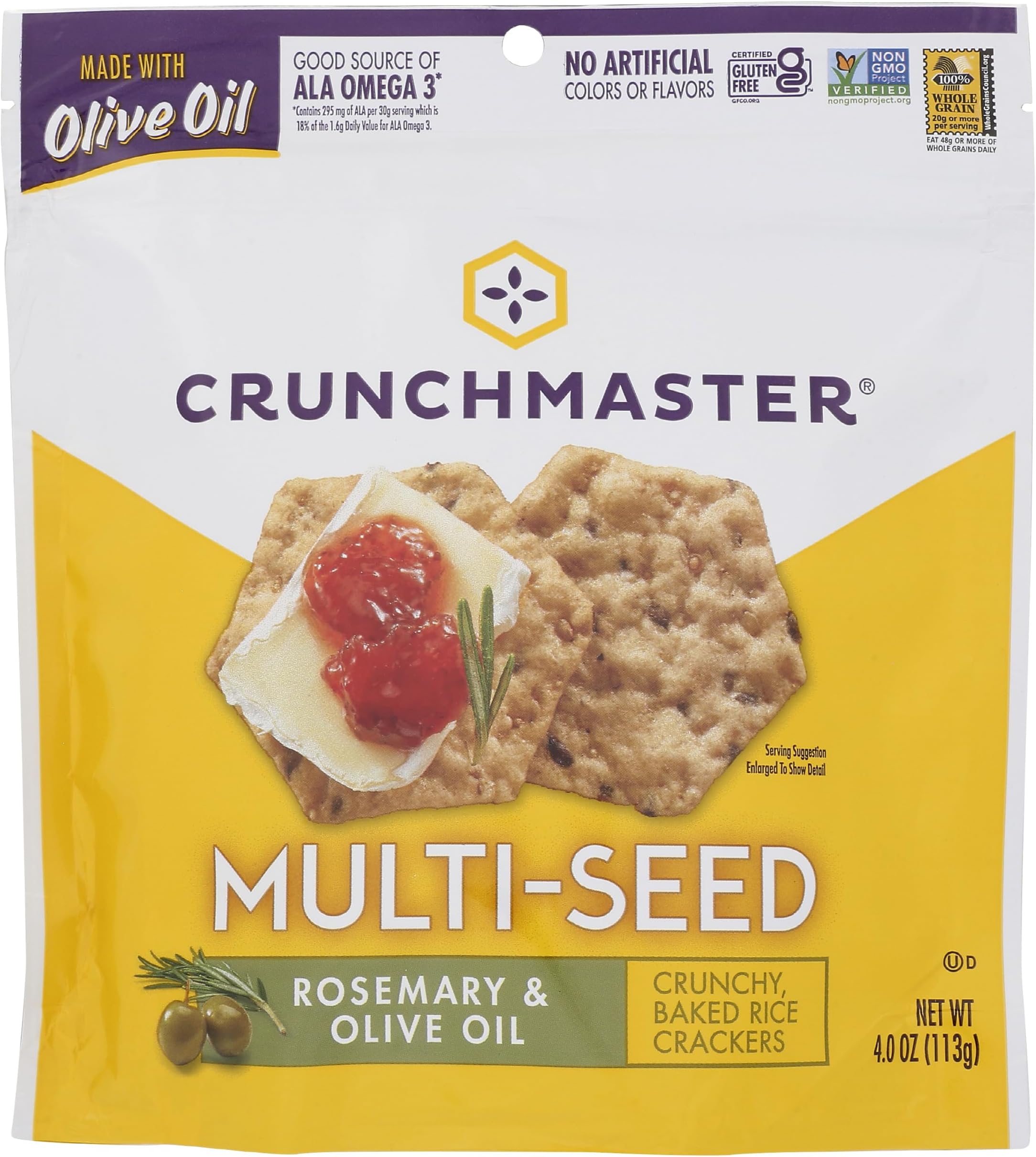 Amazon.com: Crunchmaster Gluten-Free Avocado Toast Ultimate Everything ...