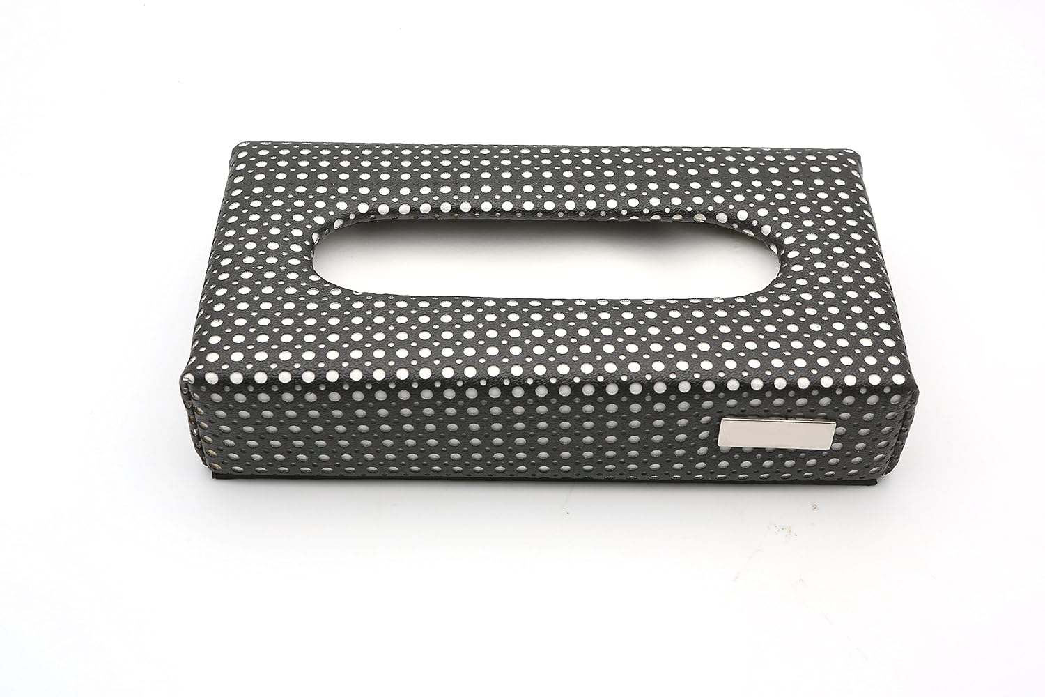 Millionaro Designer BLACK Leather Tissue Holder Box With 100 Free ...