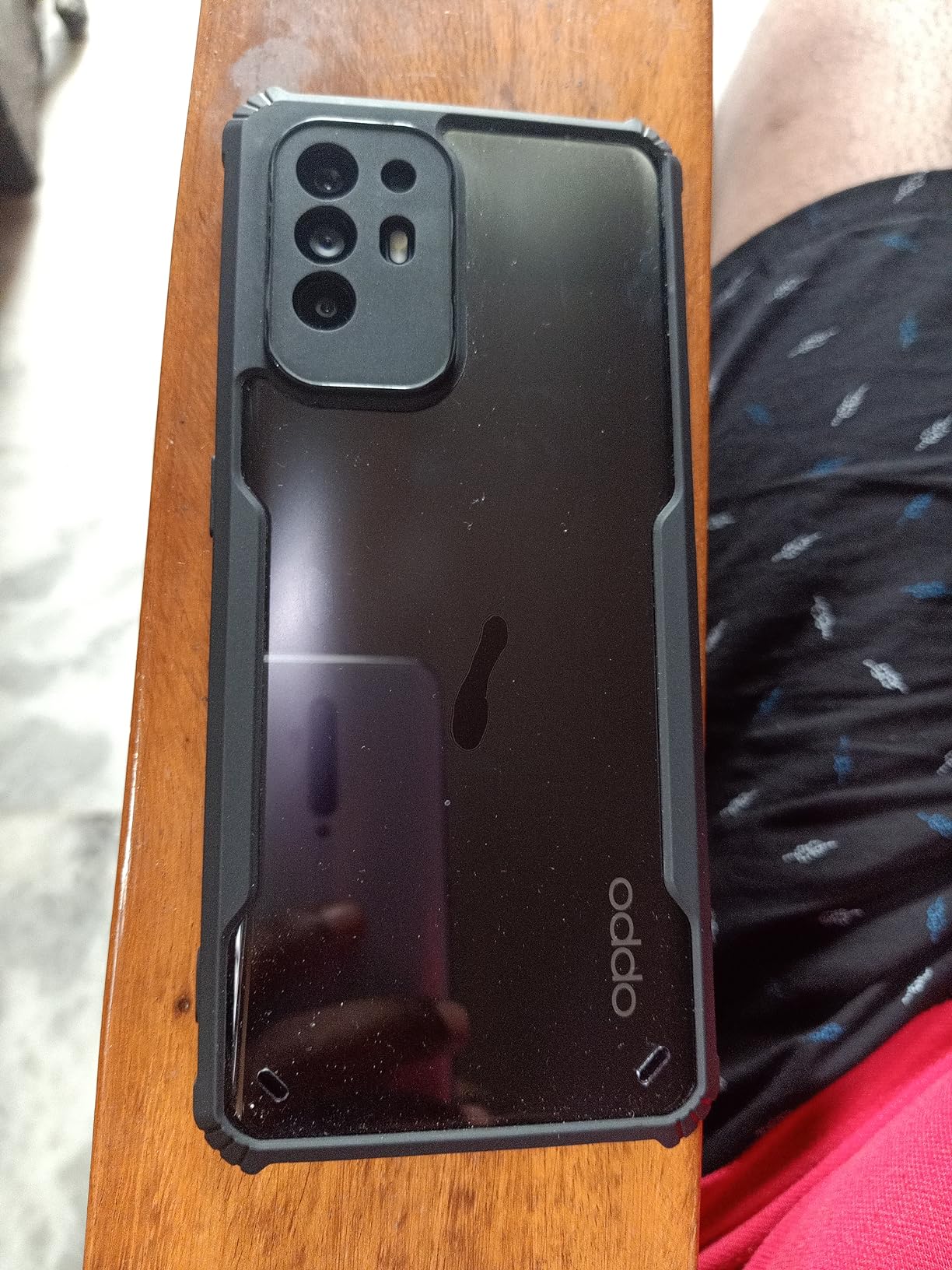 Plus 360 Degree Protection Black Border Back Cover for Oppo F19 Pro+ 5G ...